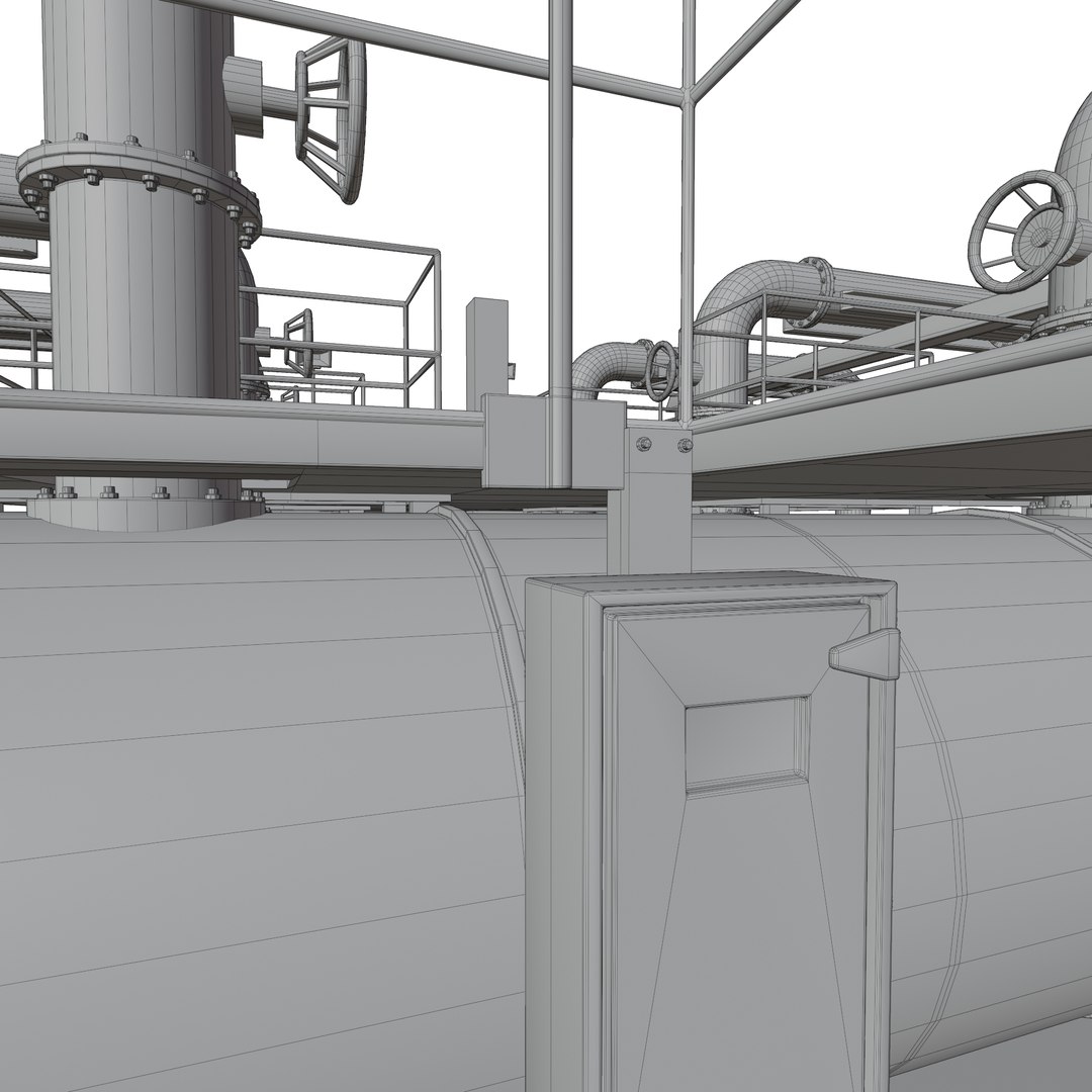 Refinery Module 3 3D - TurboSquid 2069519
