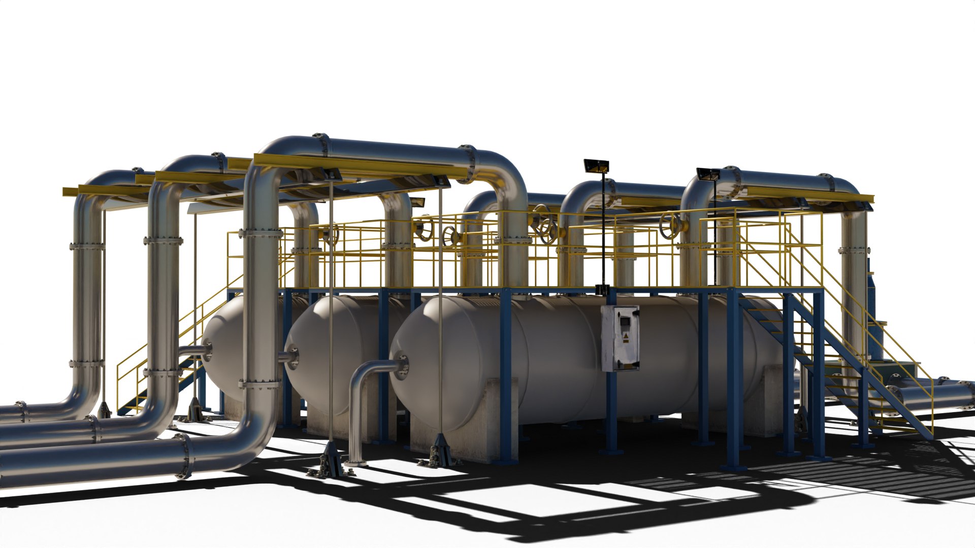 Refinery Module 3 3D - TurboSquid 2069519