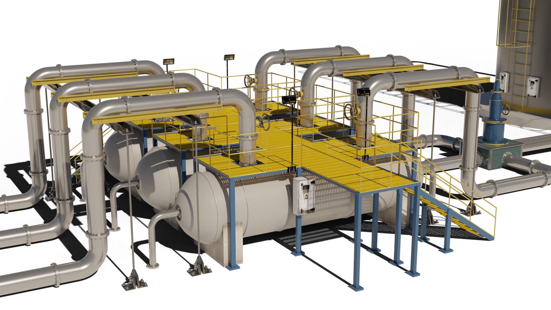 Refinery Module 3 3D - TurboSquid 2069519