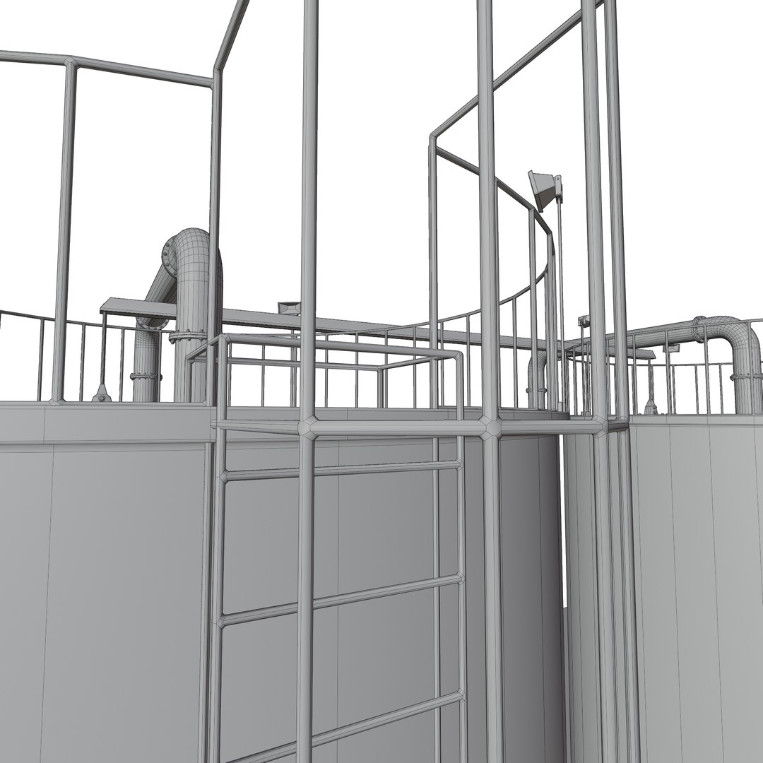 Refinery Module 3 3D - TurboSquid 2069519