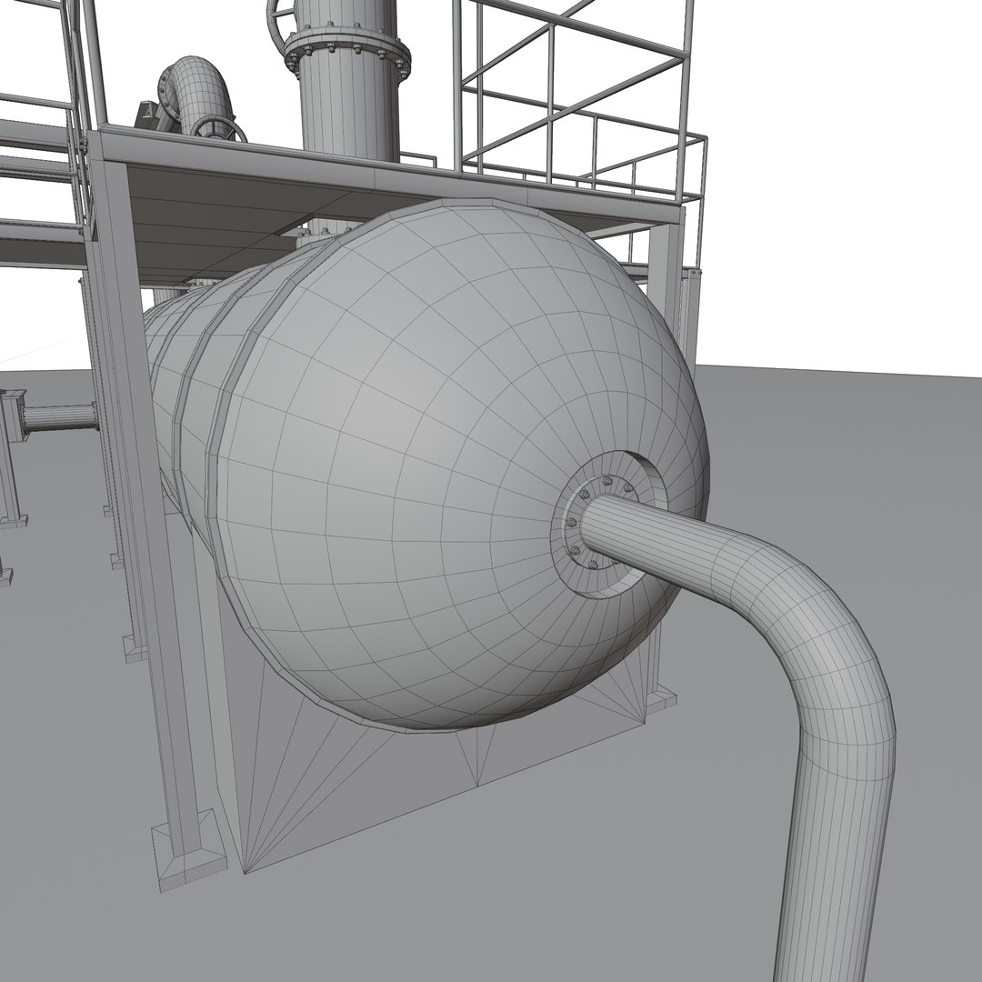 Refinery Module 3 3D - TurboSquid 2069519