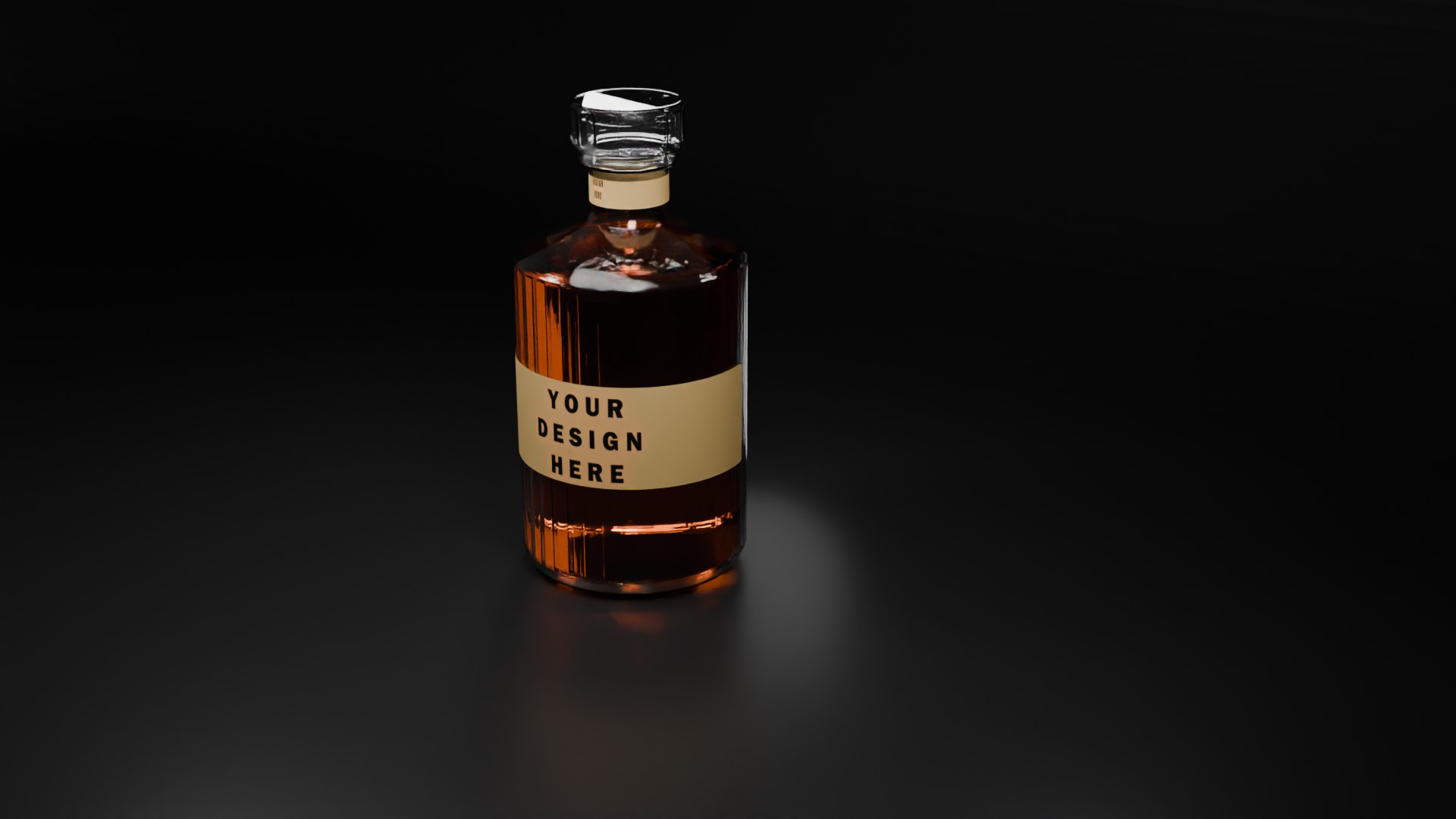 Whiskey Bottle 3D Model 3D Model - TurboSquid 2233831