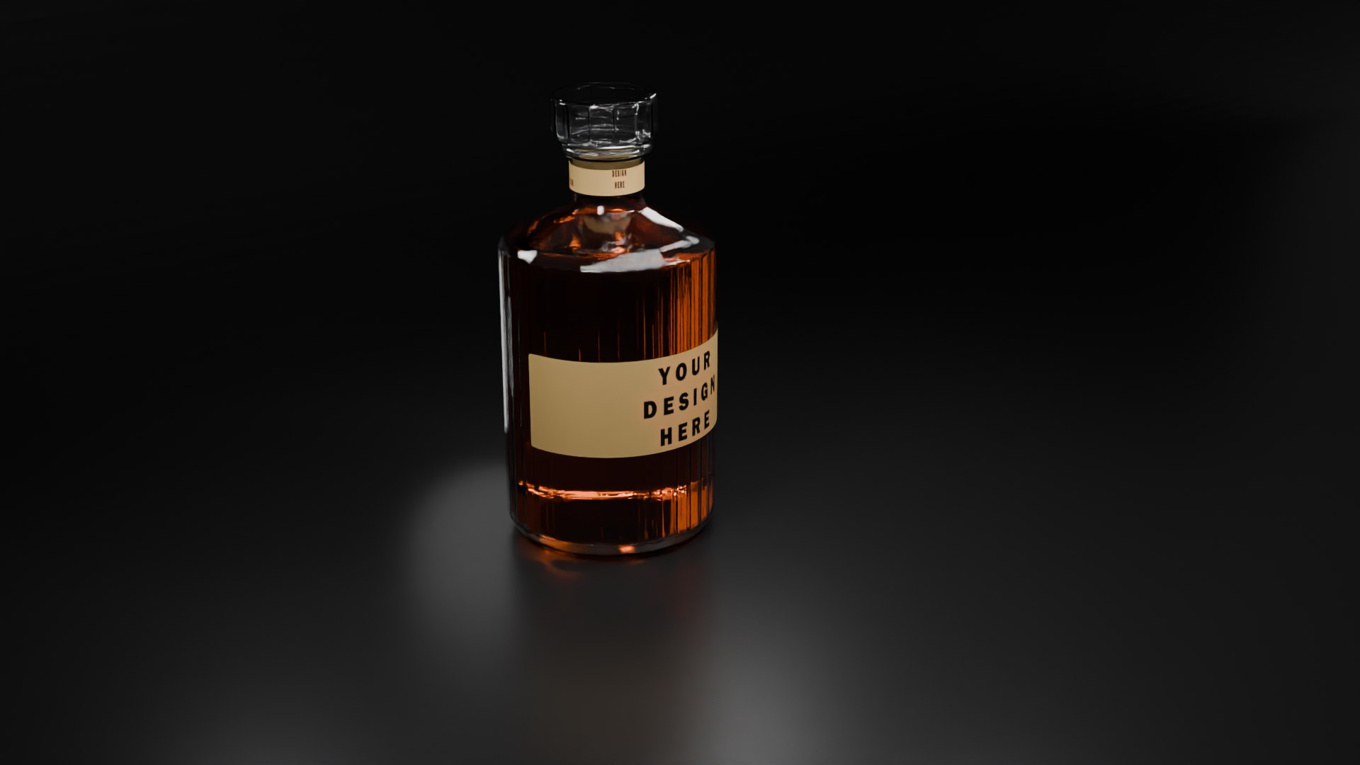 Whiskey Bottle 3D Model 3D Model - TurboSquid 2233831