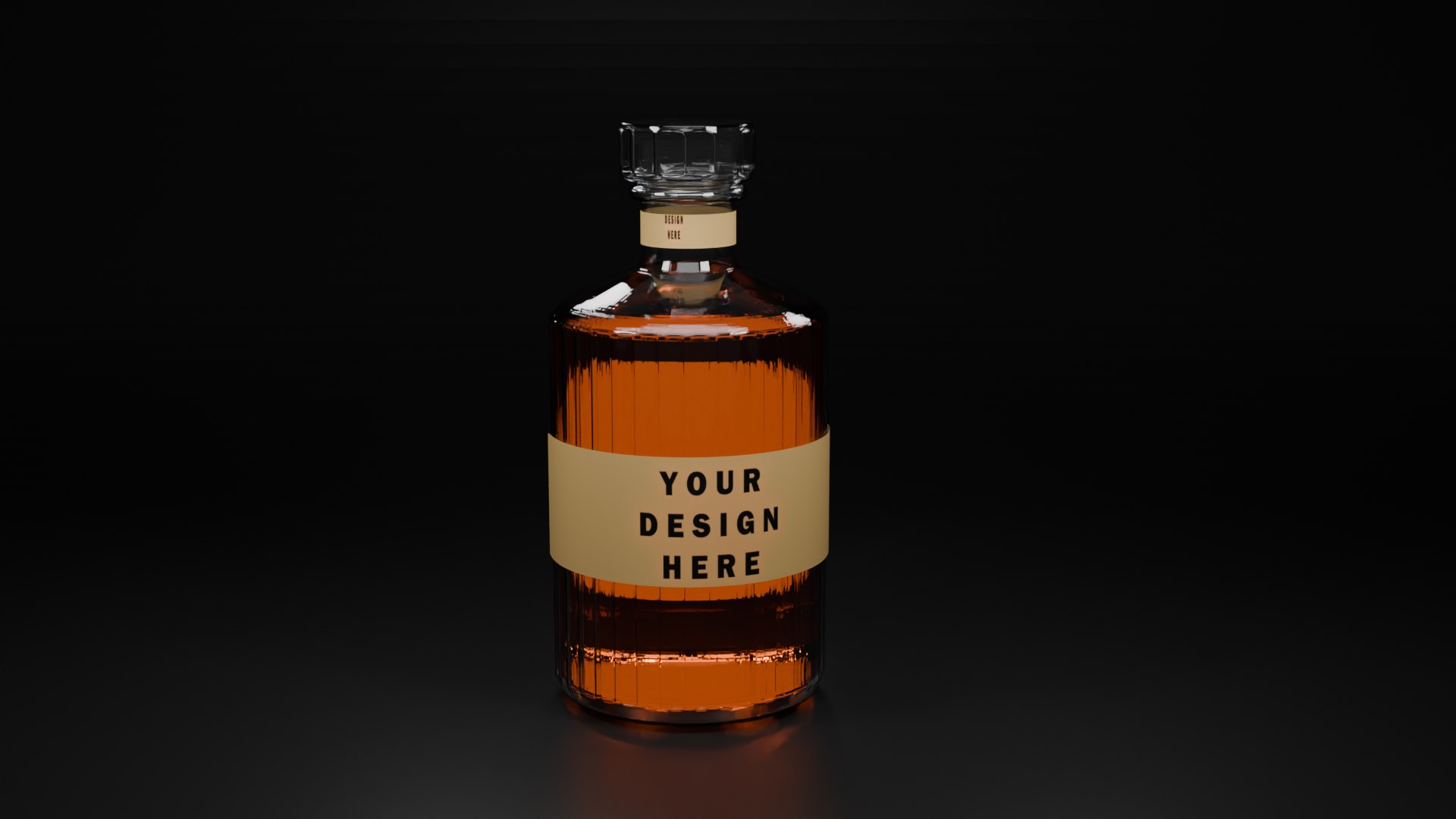Whiskey Bottle 3D Model 3D Model - TurboSquid 2233831