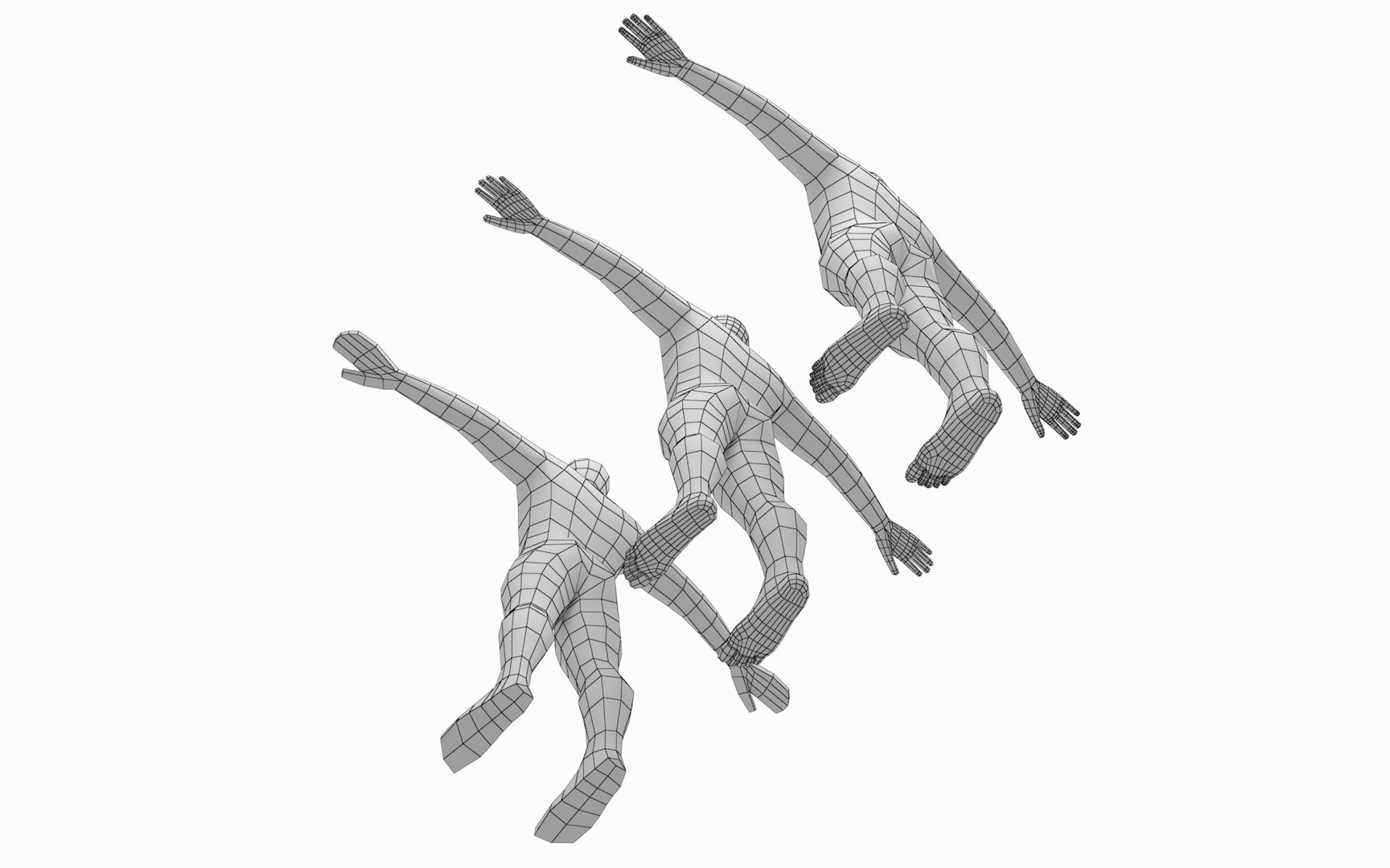 3D Model Natural Male Body In T-Pose Base Mesh - TurboSquid 2046369