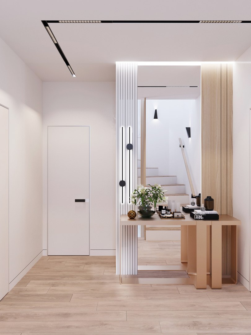 3D interior model of a stylish hallway 3D model 3D - TurboSquid 1916198