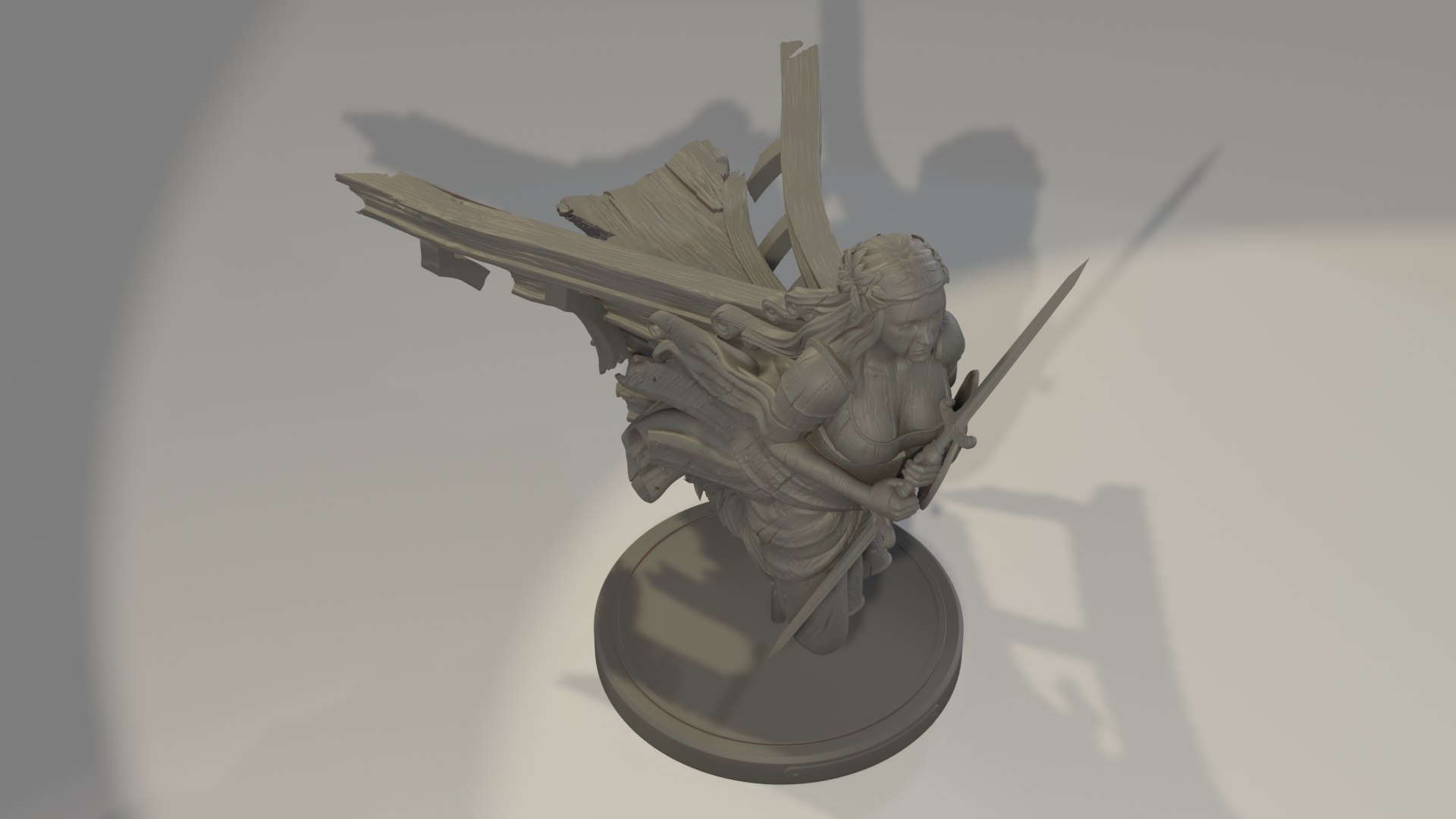 Silent Mary Pirate Ship Figurehead 3D - TurboSquid 2150917