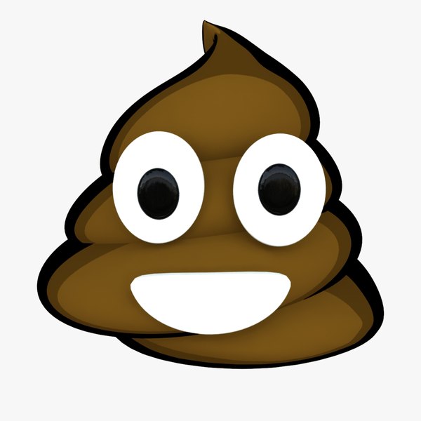 Poo Emoji의 웃는 더미 3D 모델 - TurboSquid 1040569