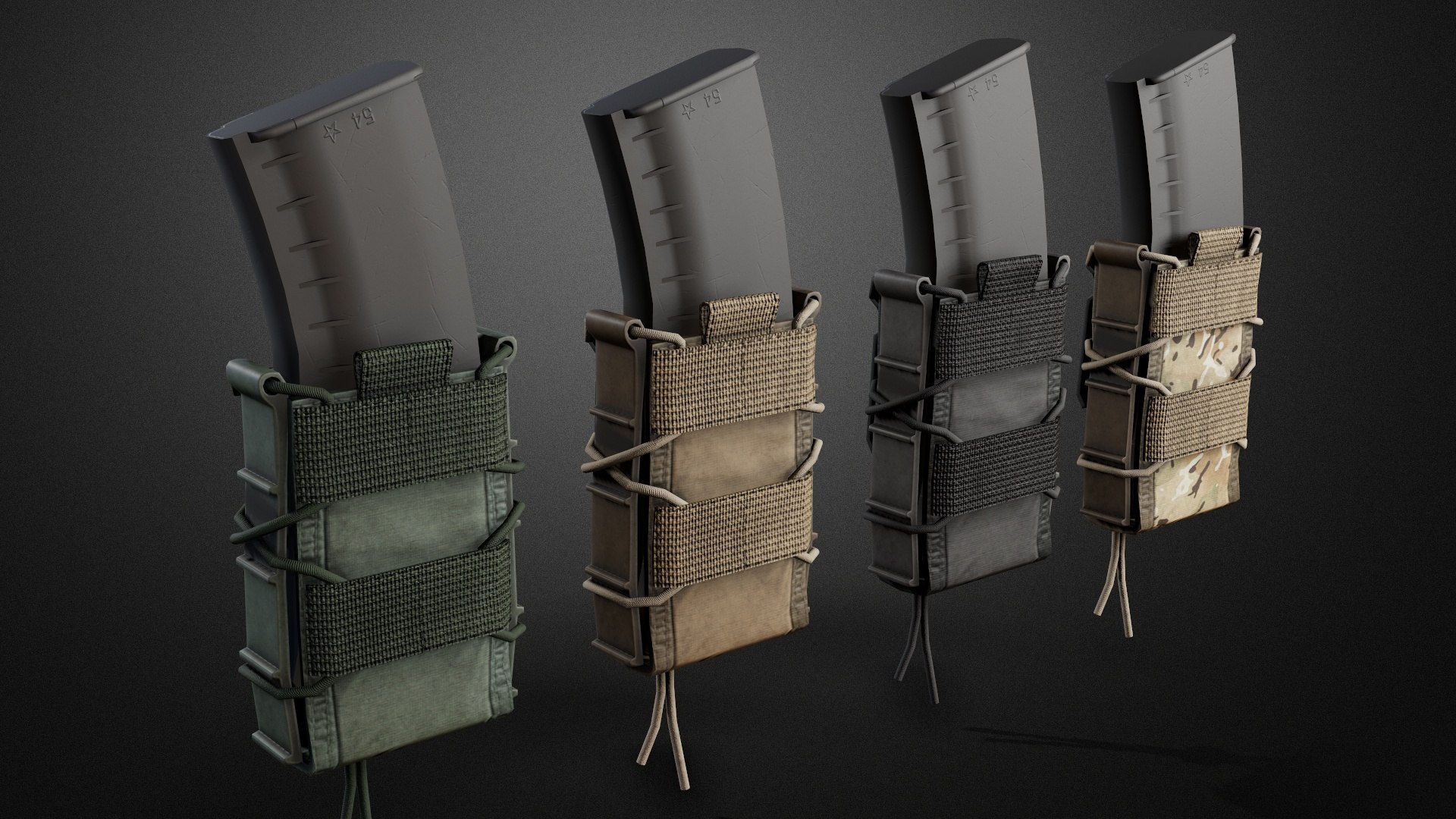 3D Tactical Belt Pack Model - TurboSquid 1421619