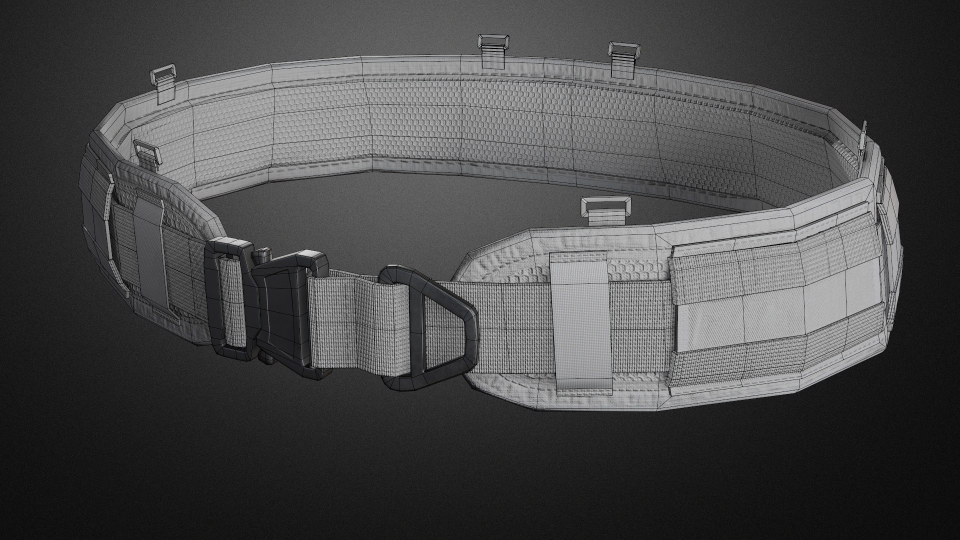 3D Tactical Belt Pack Model - TurboSquid 1421619