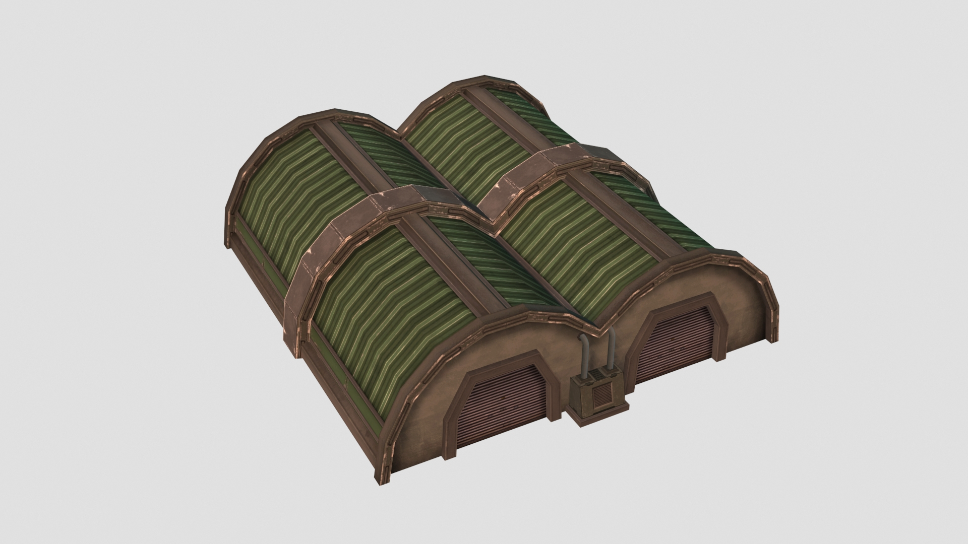 3d Barrack Military Strategy Model