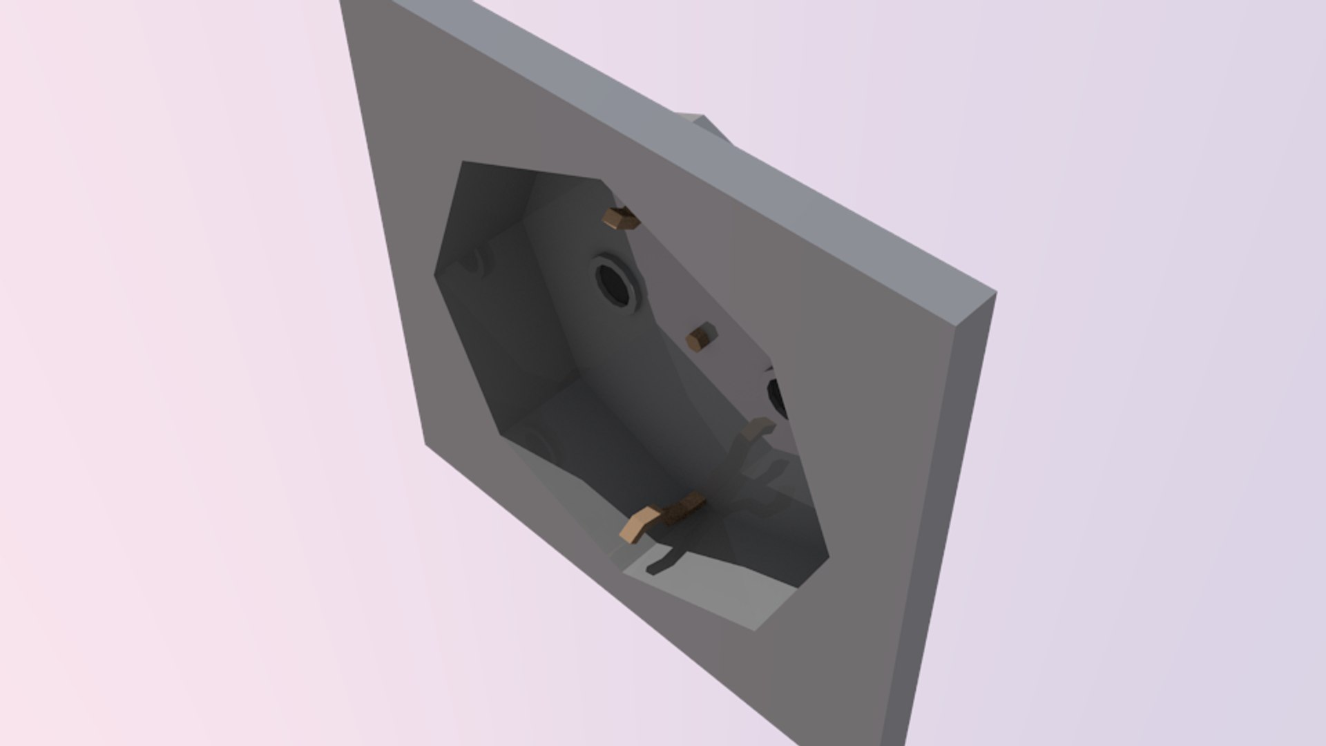 3D Model Power Socket - TurboSquid 1327661