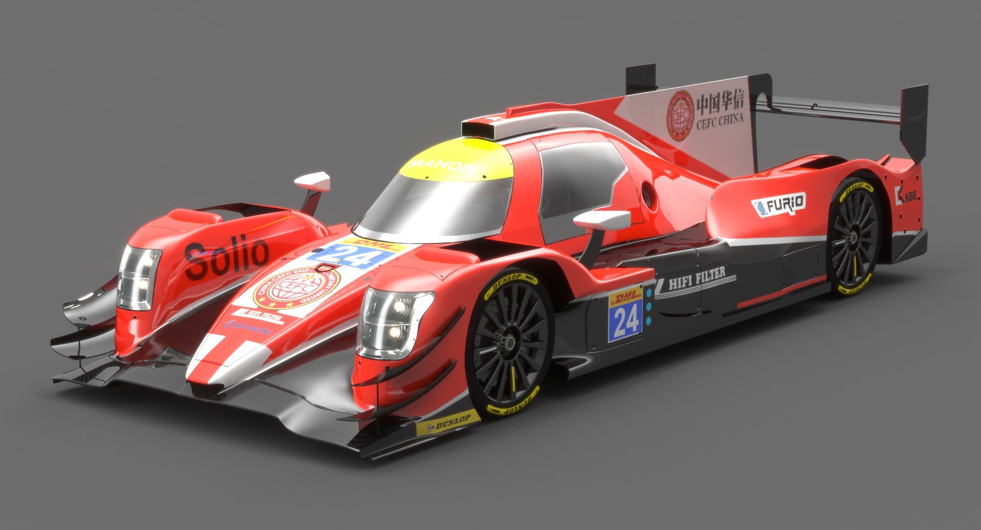 3D pack wec lmp2 1 - TurboSquid 1197978