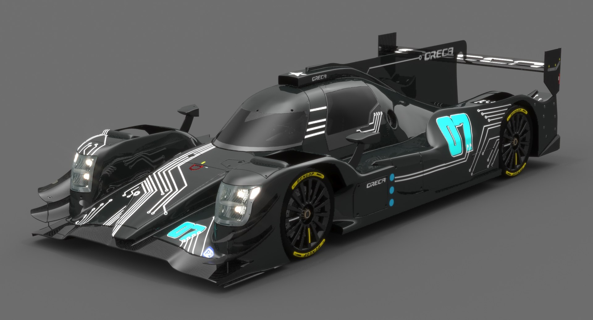 3D pack wec lmp2 1 - TurboSquid 1197978