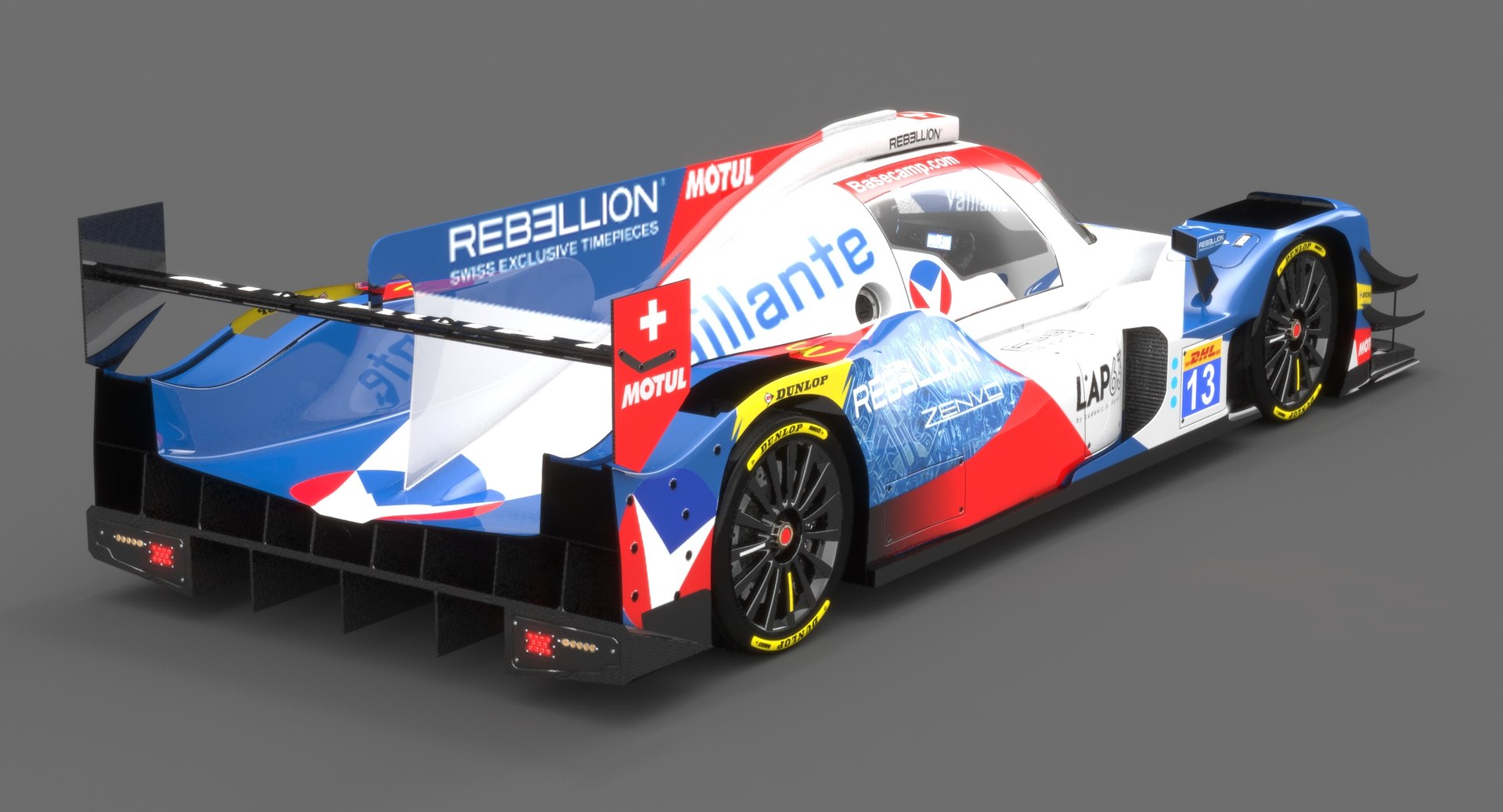 3D pack wec lmp2 1 - TurboSquid 1197978