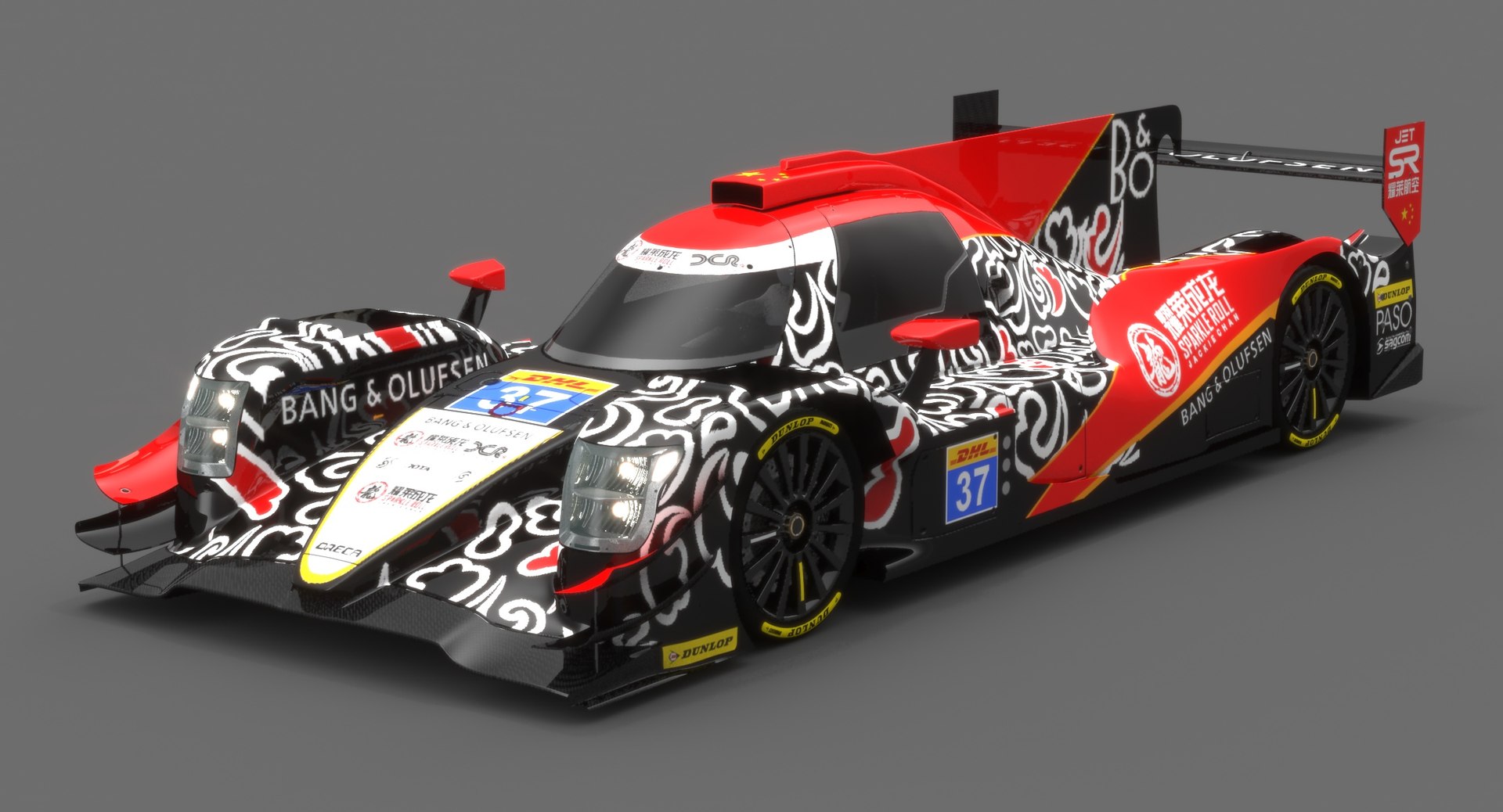 3D pack wec lmp2 1 - TurboSquid 1197978