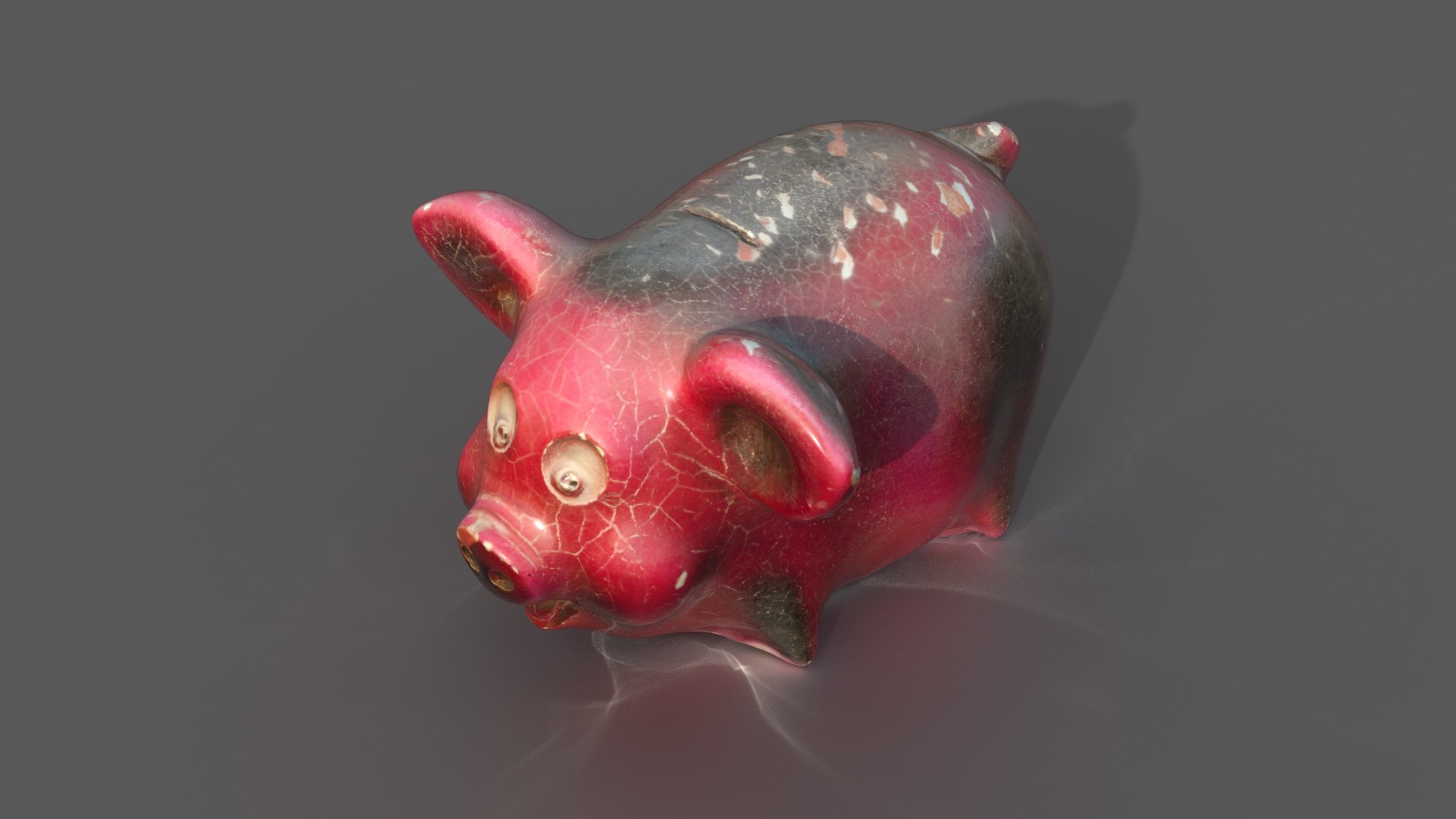 Piggybank Porcelain Pig 3D 3D - TurboSquid 2177262