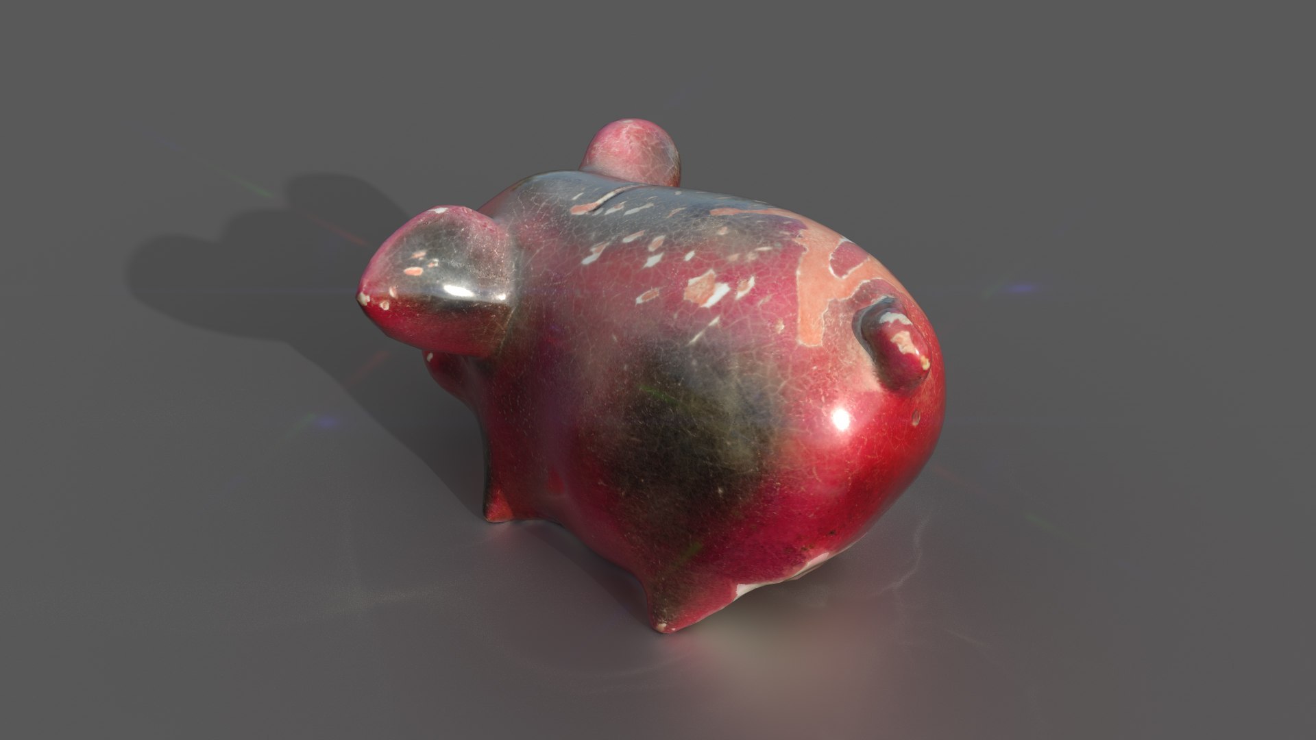 Piggybank Porcelain Pig 3D 3D - TurboSquid 2177262