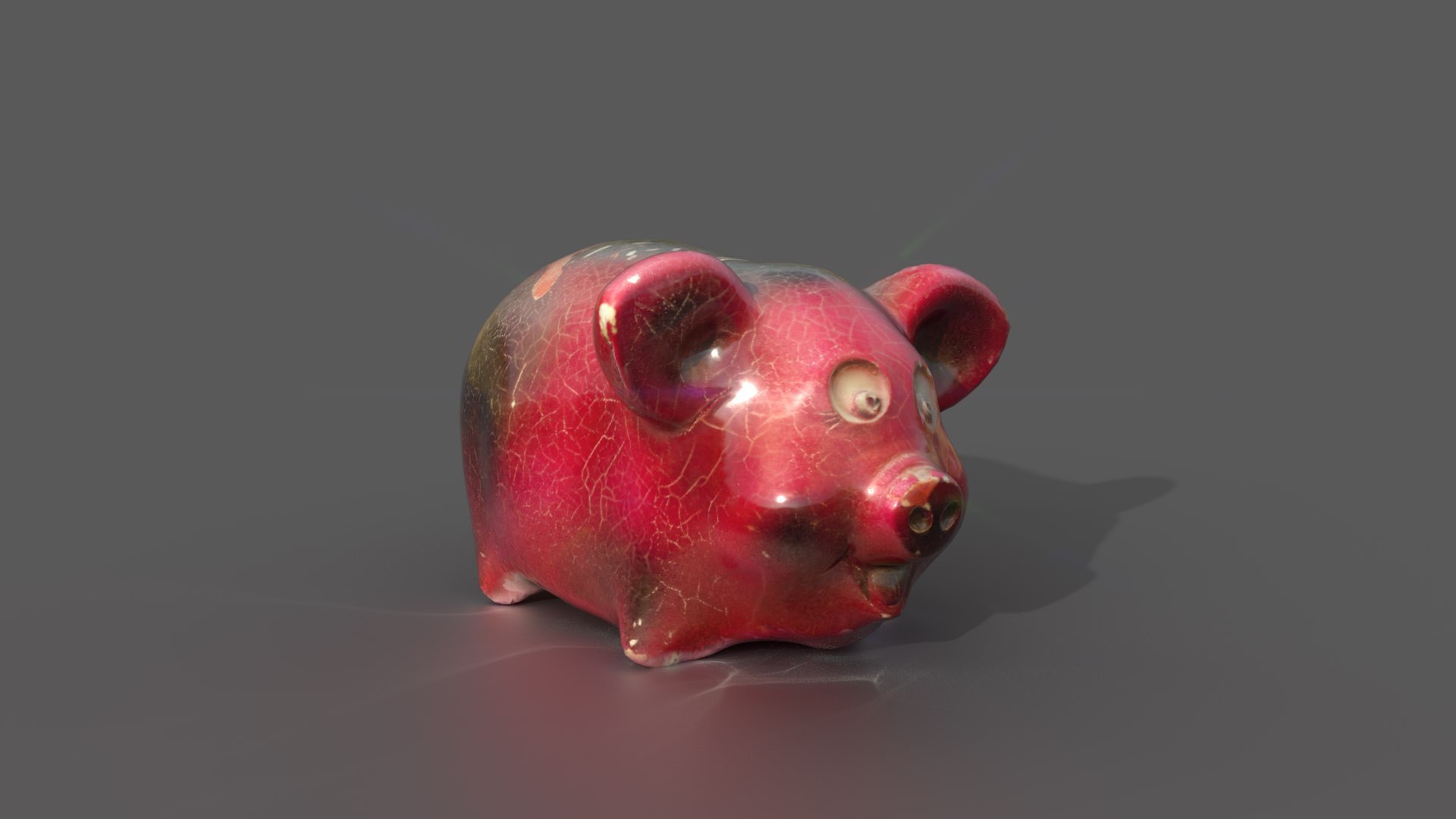 Piggybank Porcelain Pig 3D 3D - TurboSquid 2177262