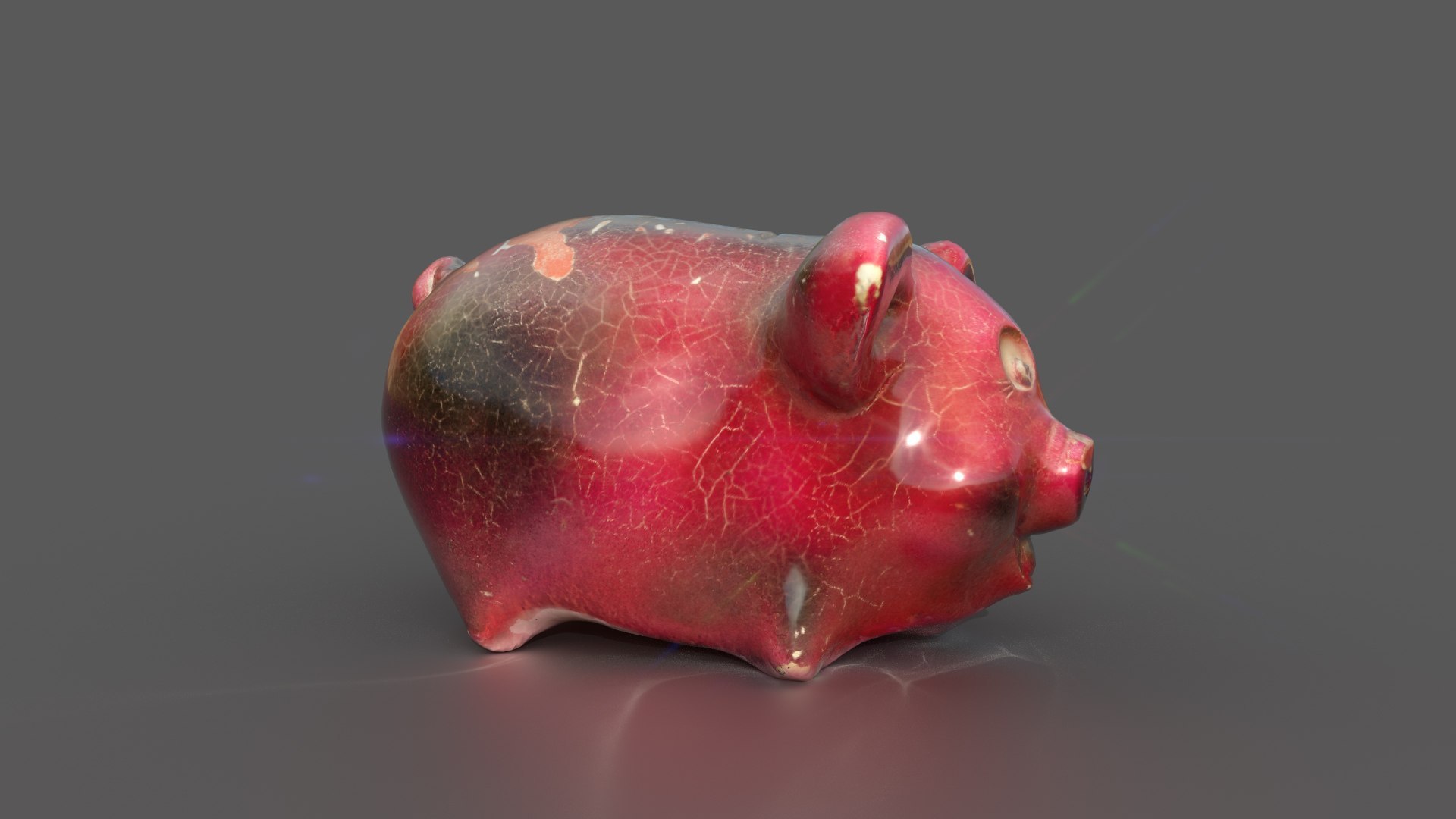 Piggybank Porcelain Pig 3D 3D - TurboSquid 2177262