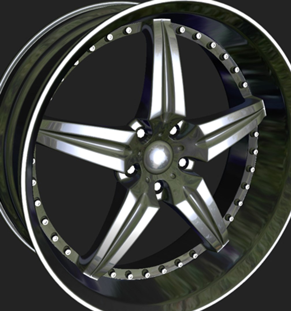 Wheels Rim Obj