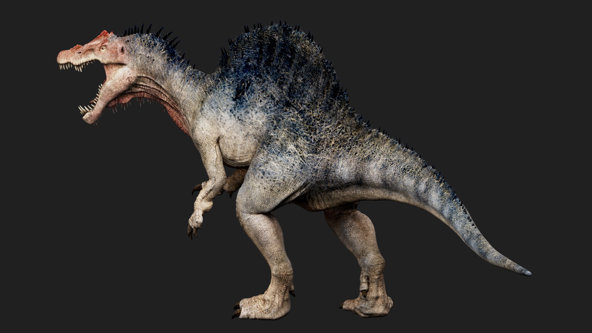 3D Spinosaurus Model - TurboSquid 2278400