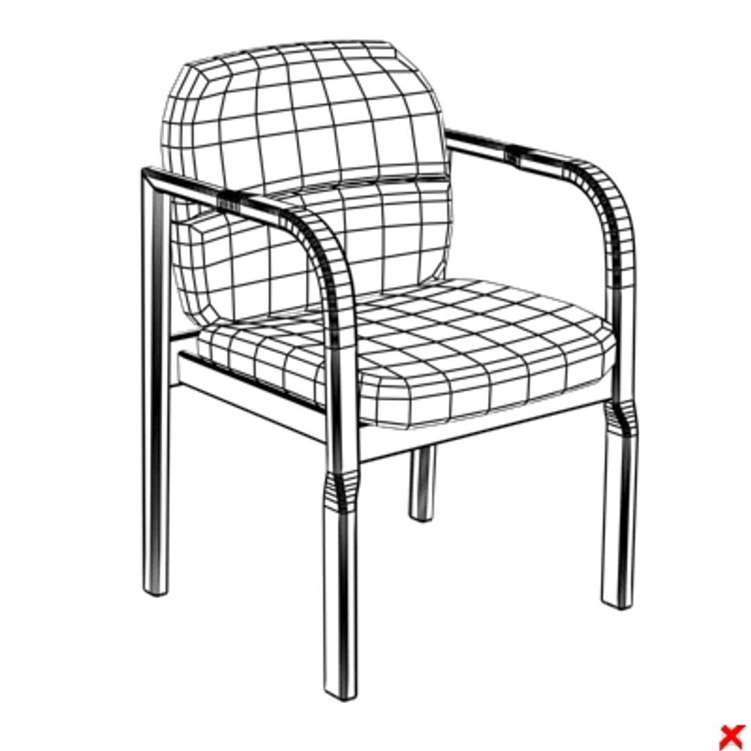 3d chair model