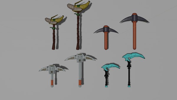 modelo 3d Pickaxes - TurboSquid 2061267