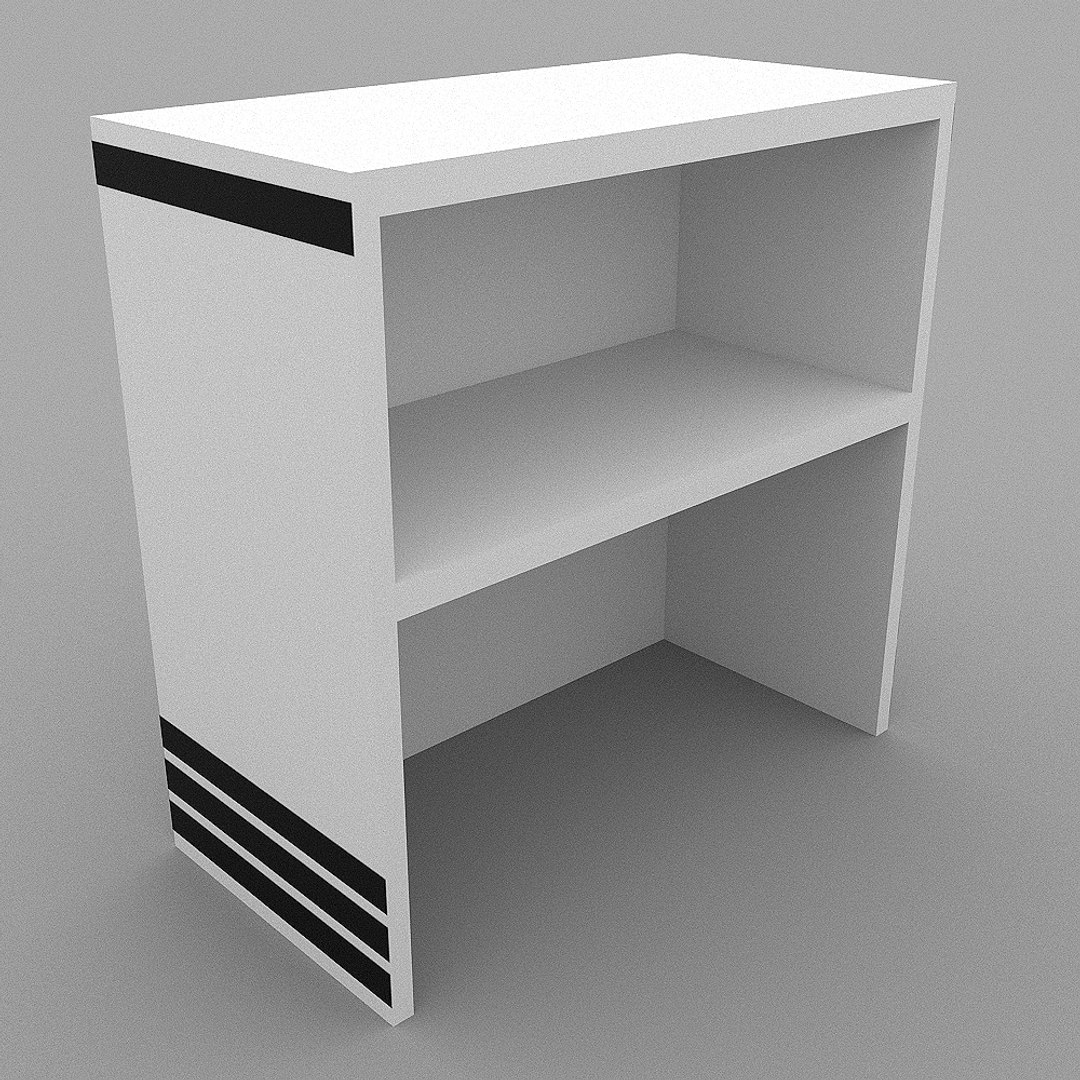 Counter Tables 3D Model - TurboSquid 1417845