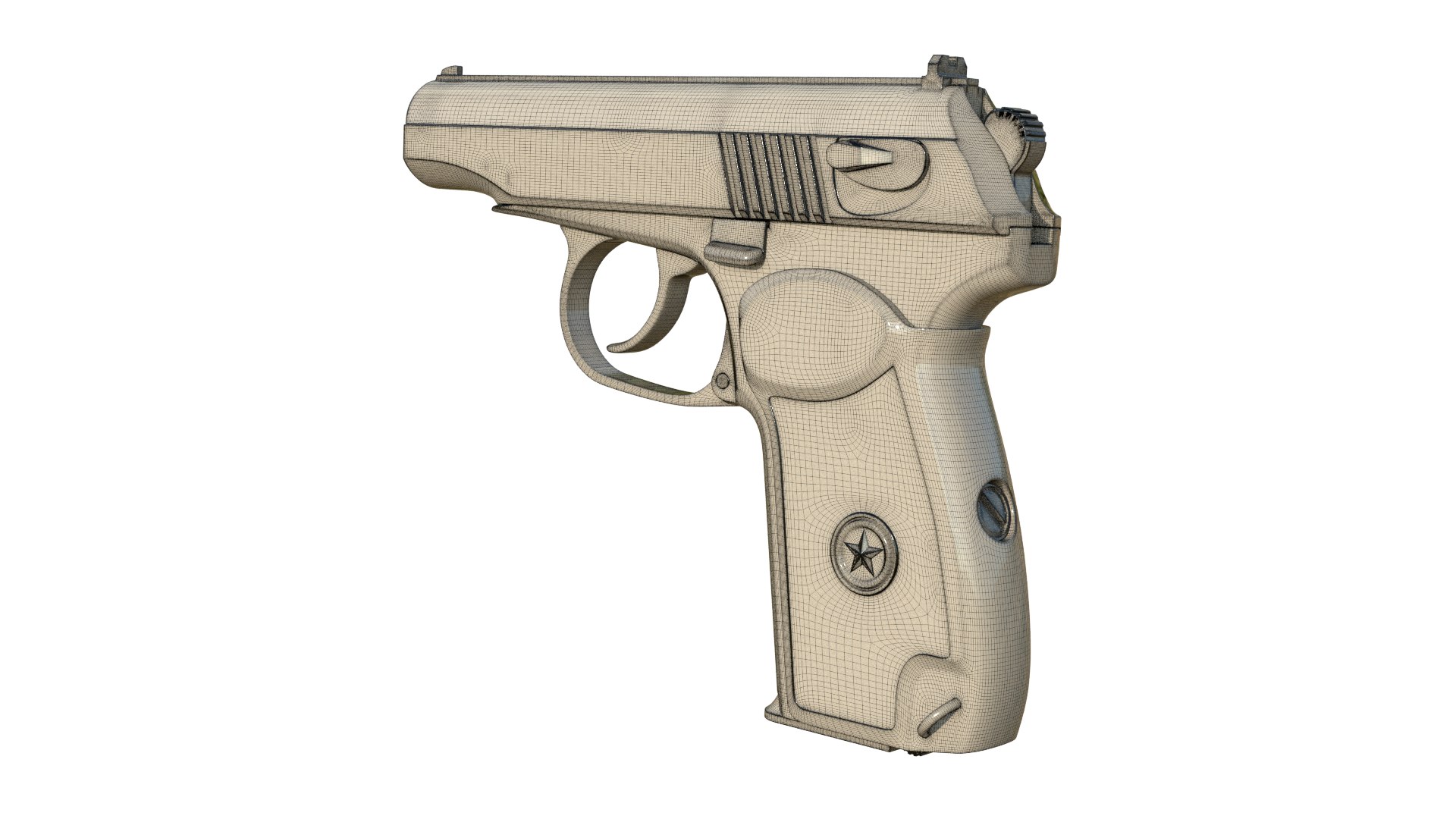 3D Model Makarov Gun - TurboSquid 1371723