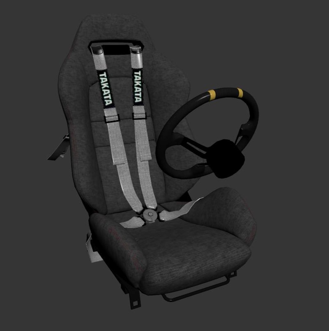 Racing Seat Recaro Wheel Model - TurboSquid 1484200