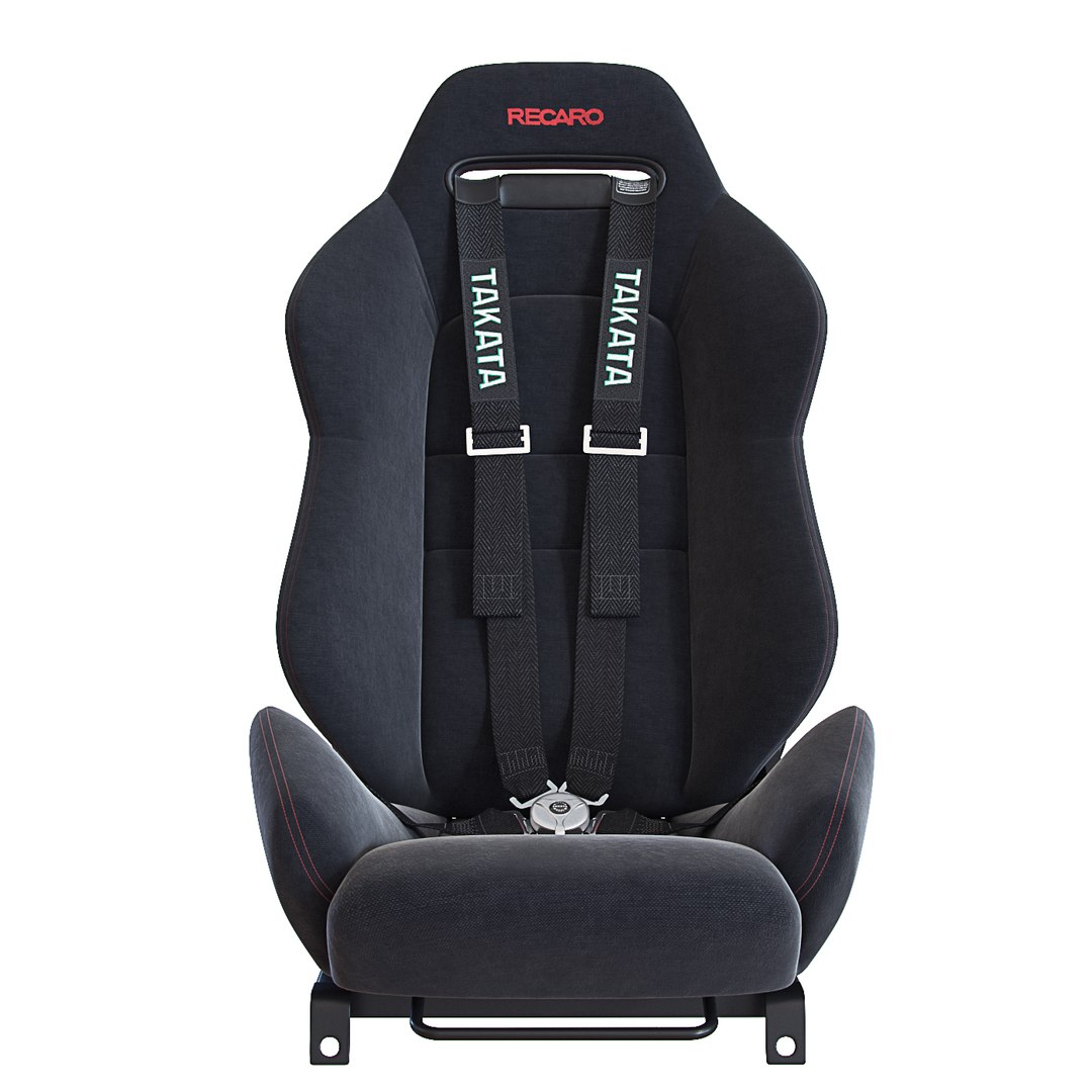 Racing Seat Recaro Wheel Model - TurboSquid 1484200