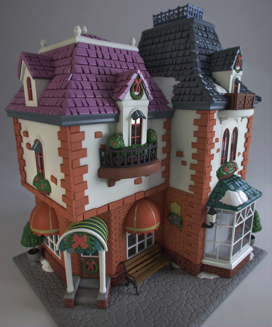 3d toy house model