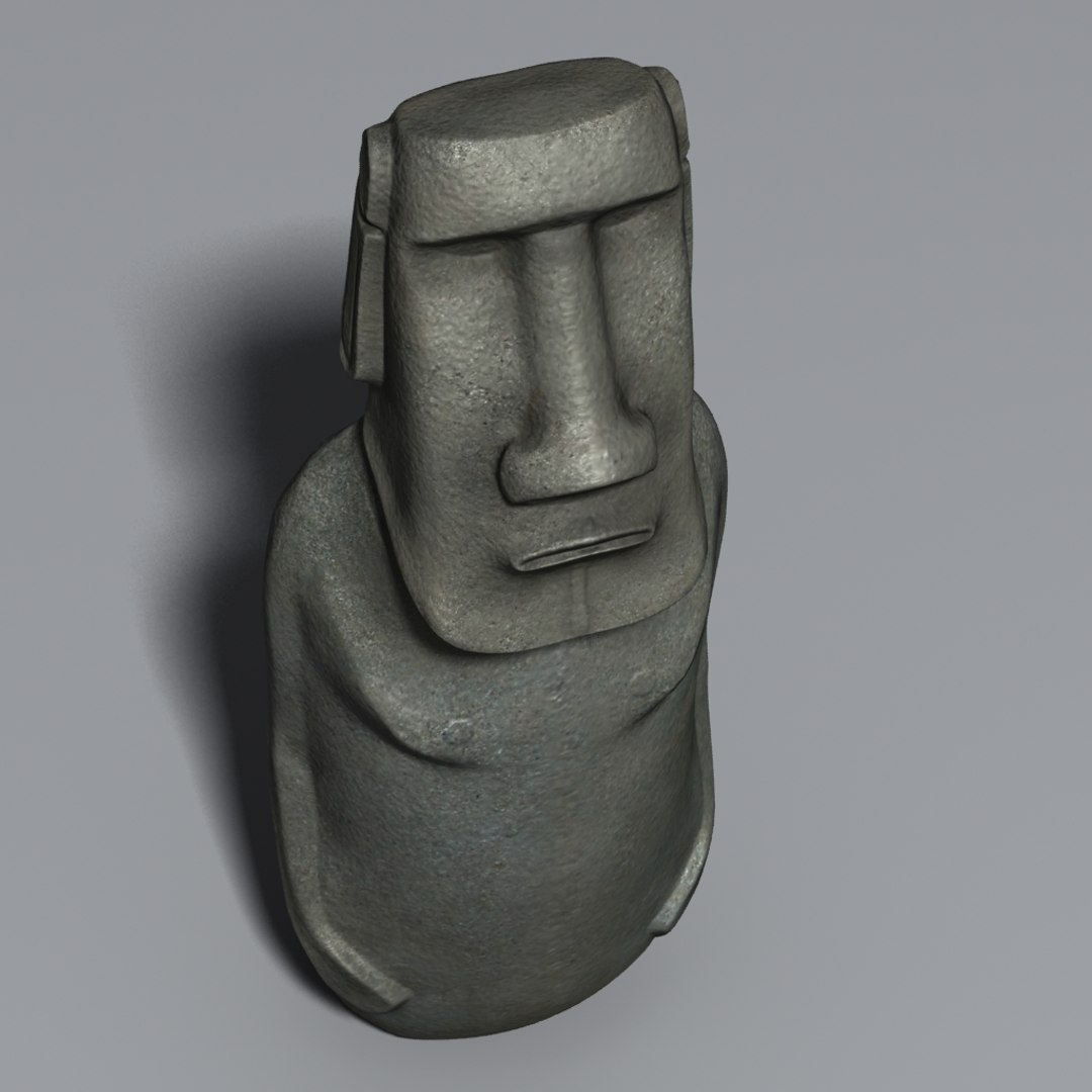 Max Hoa Moai Statues