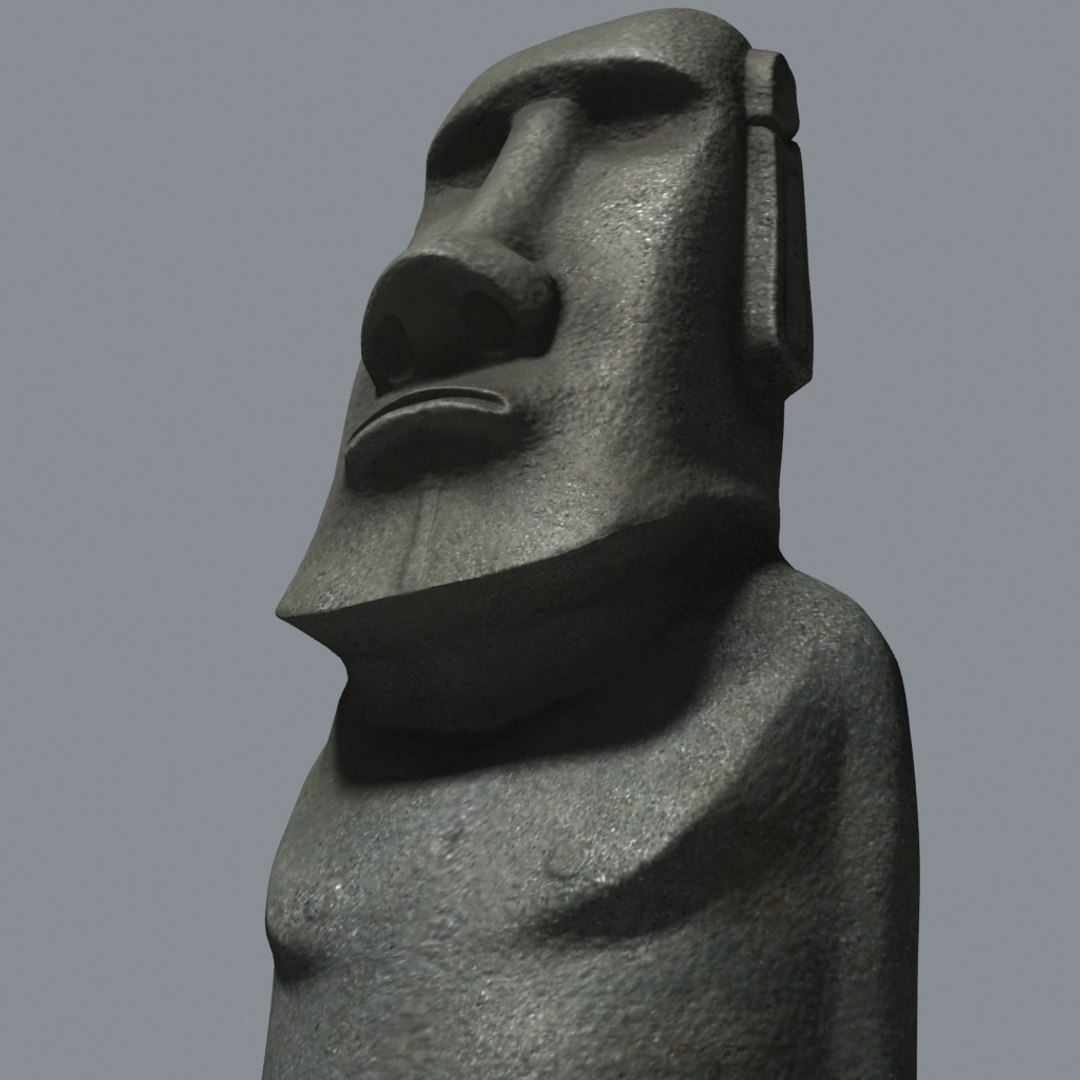 Max Hoa Moai Statues