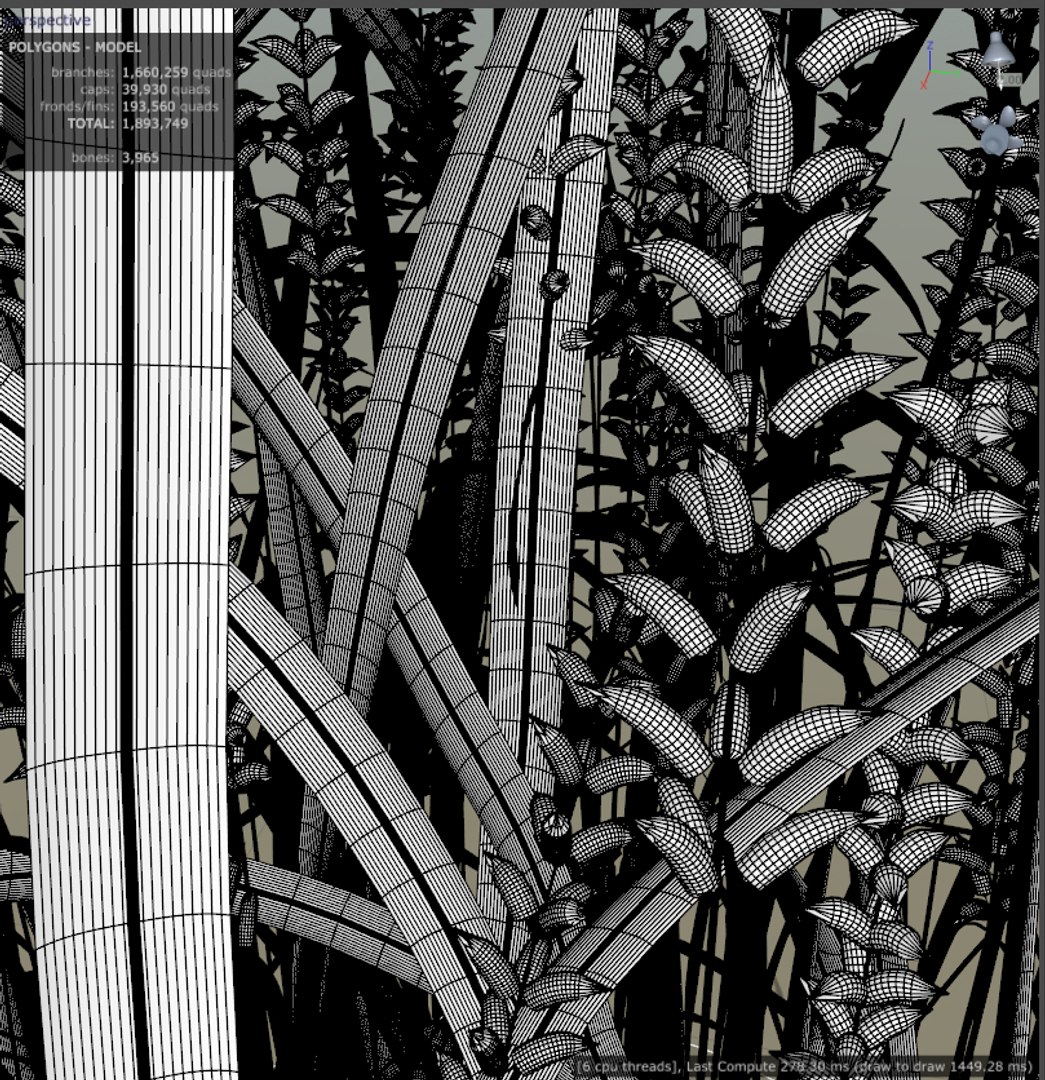 Rice Plant Model - TurboSquid 1421589