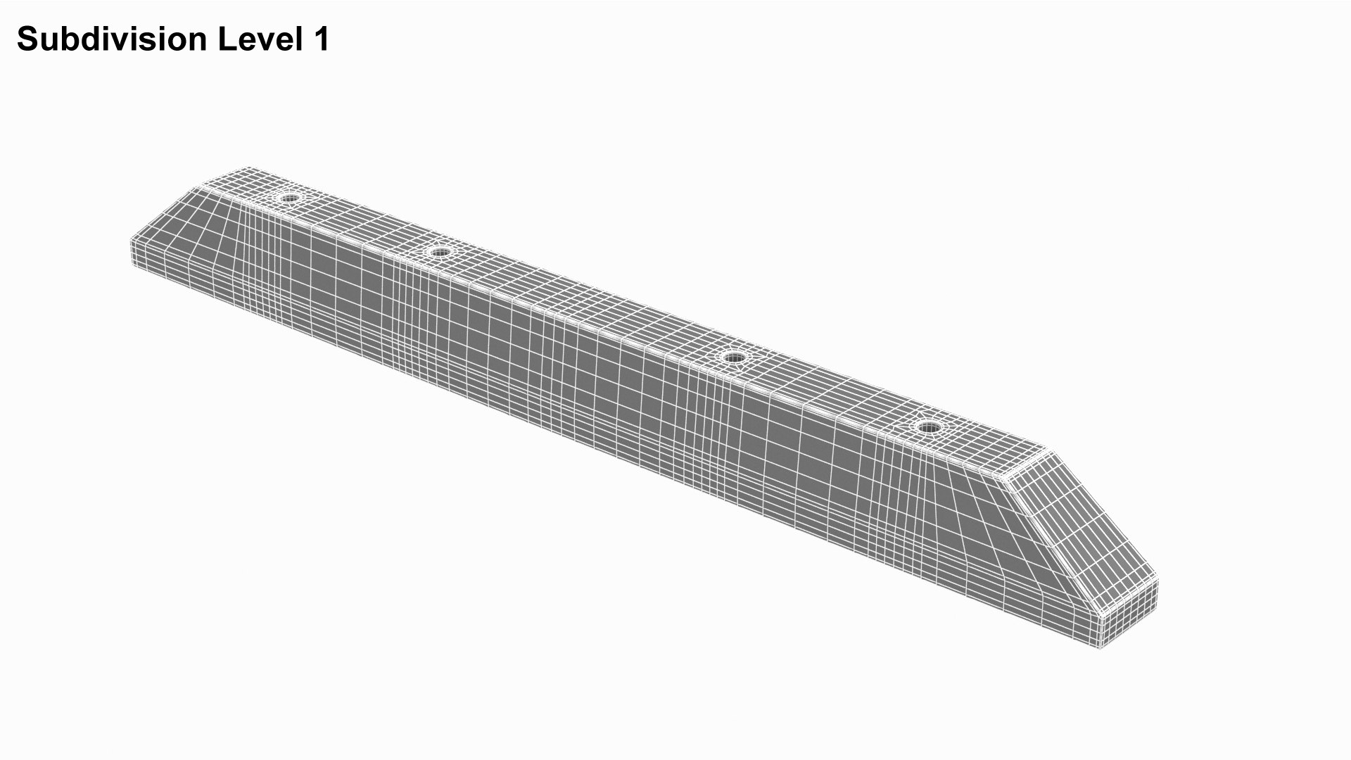 Concrete Spur Slab 3D Model - TurboSquid 2311846