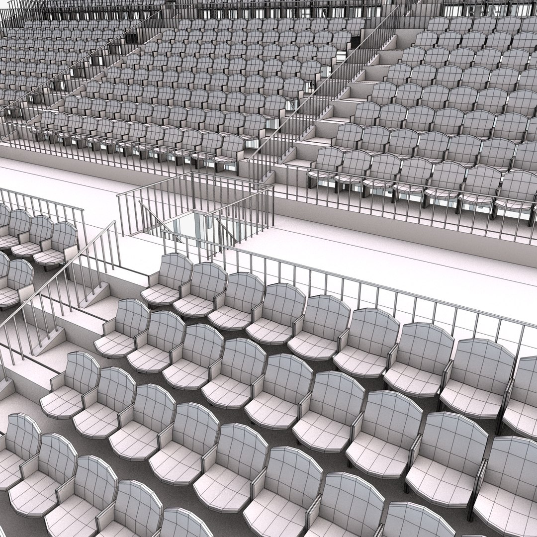 Grandstand Seating Tier C4d