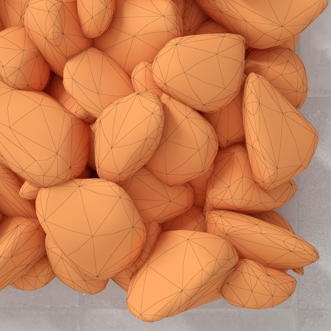 Pebble 3D - TurboSquid 1477379