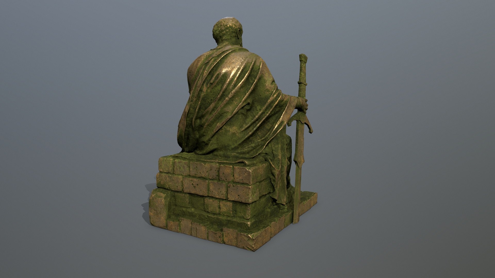 Statue 3D Model - TurboSquid 2126940