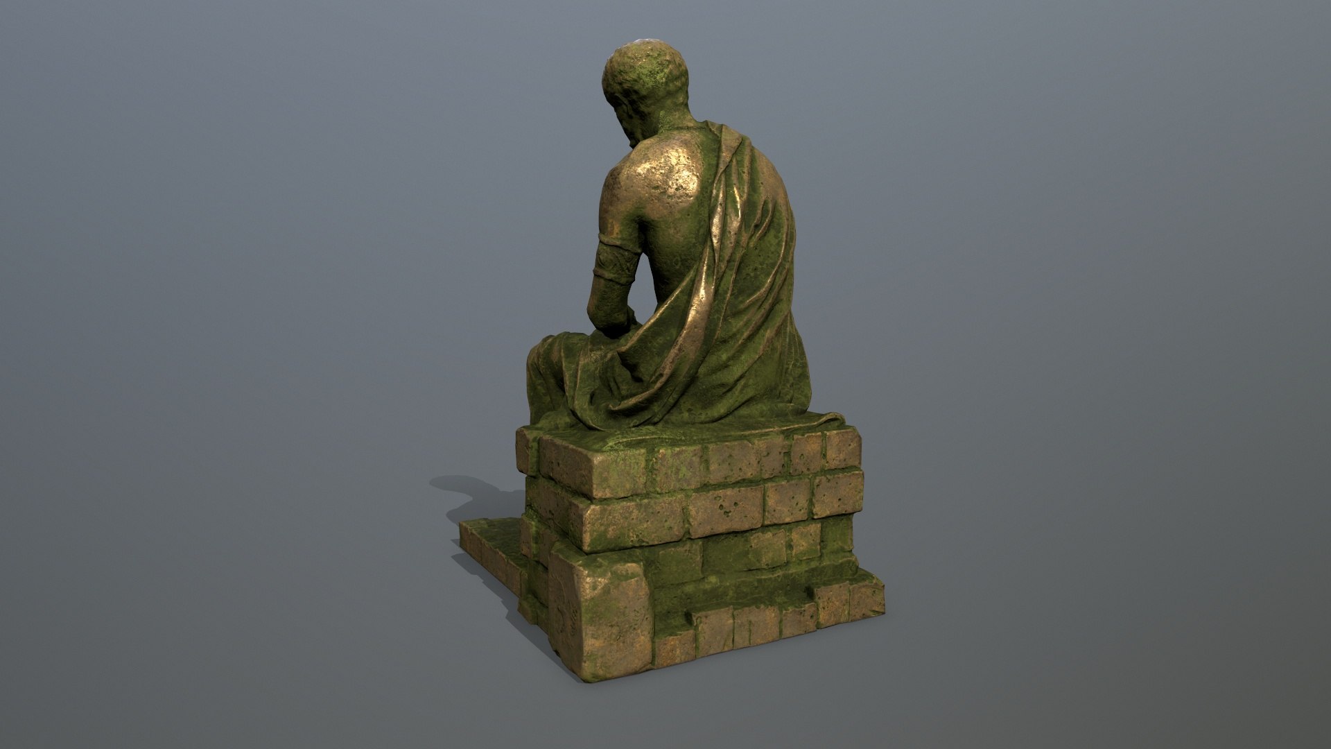 Statue 3D Model - TurboSquid 2126940
