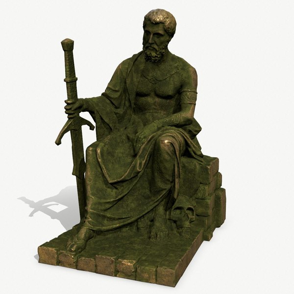 modelo 3d estatua - TurboSquid 2126940