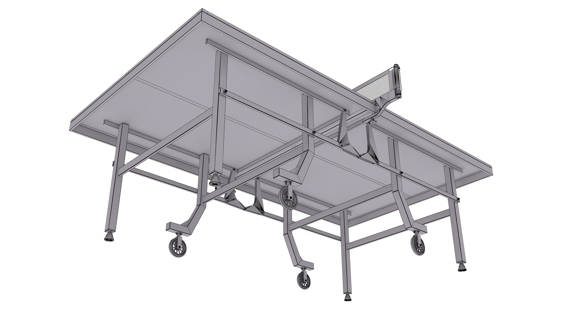 3D Ping Pong Table - TurboSquid 2094310
