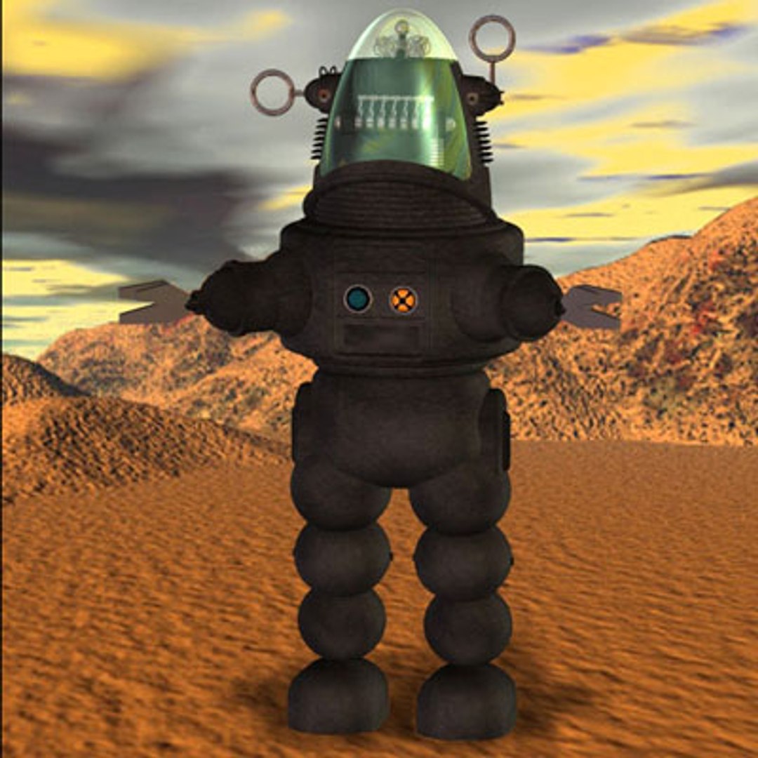 Poser Robby Robot Poser