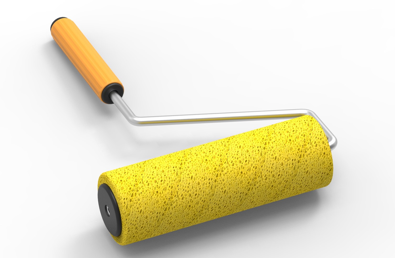 3d Model Of Paint Roller