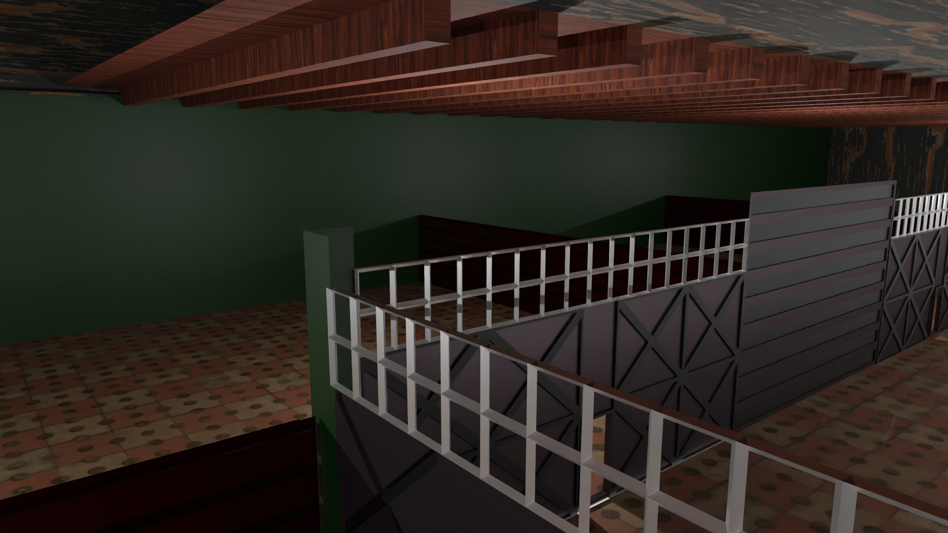 Horse Stable 3D Model - TurboSquid 2159166