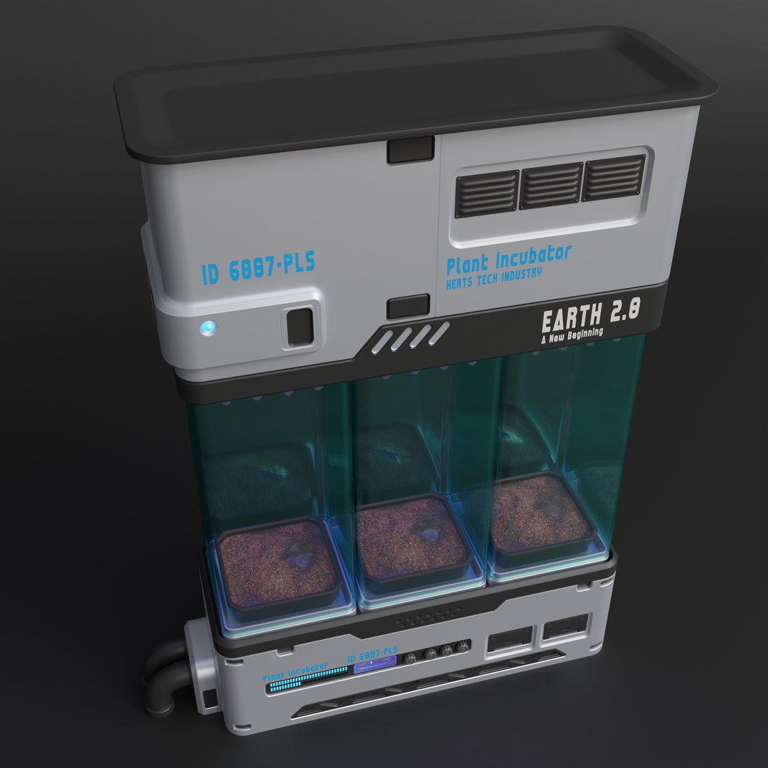 Plant Incubator v1 3D model - TurboSquid 2039948