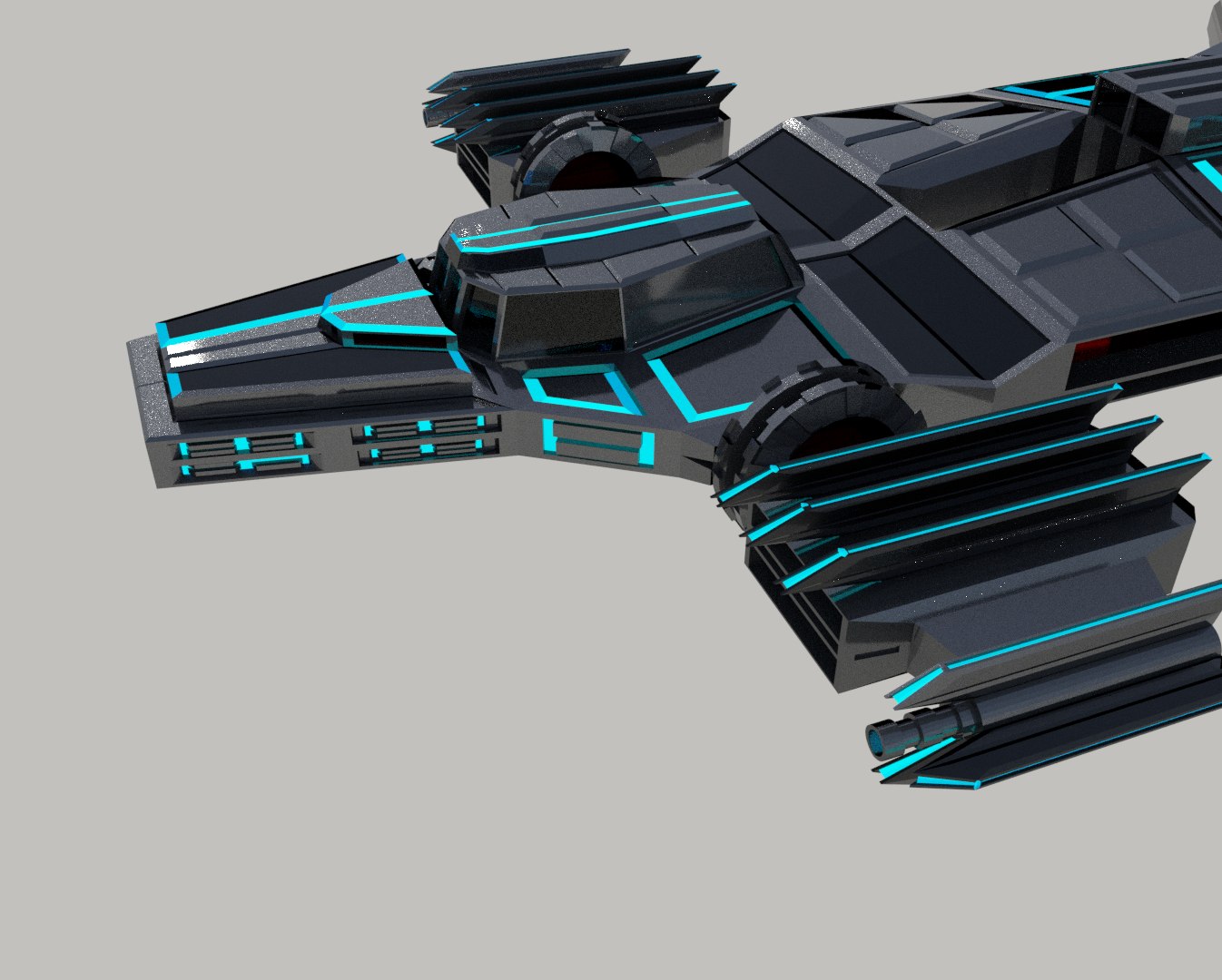 Space ship 3D model - TurboSquid 1227771