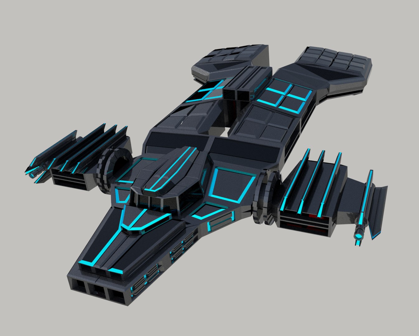 Space ship 3D model - TurboSquid 1227771