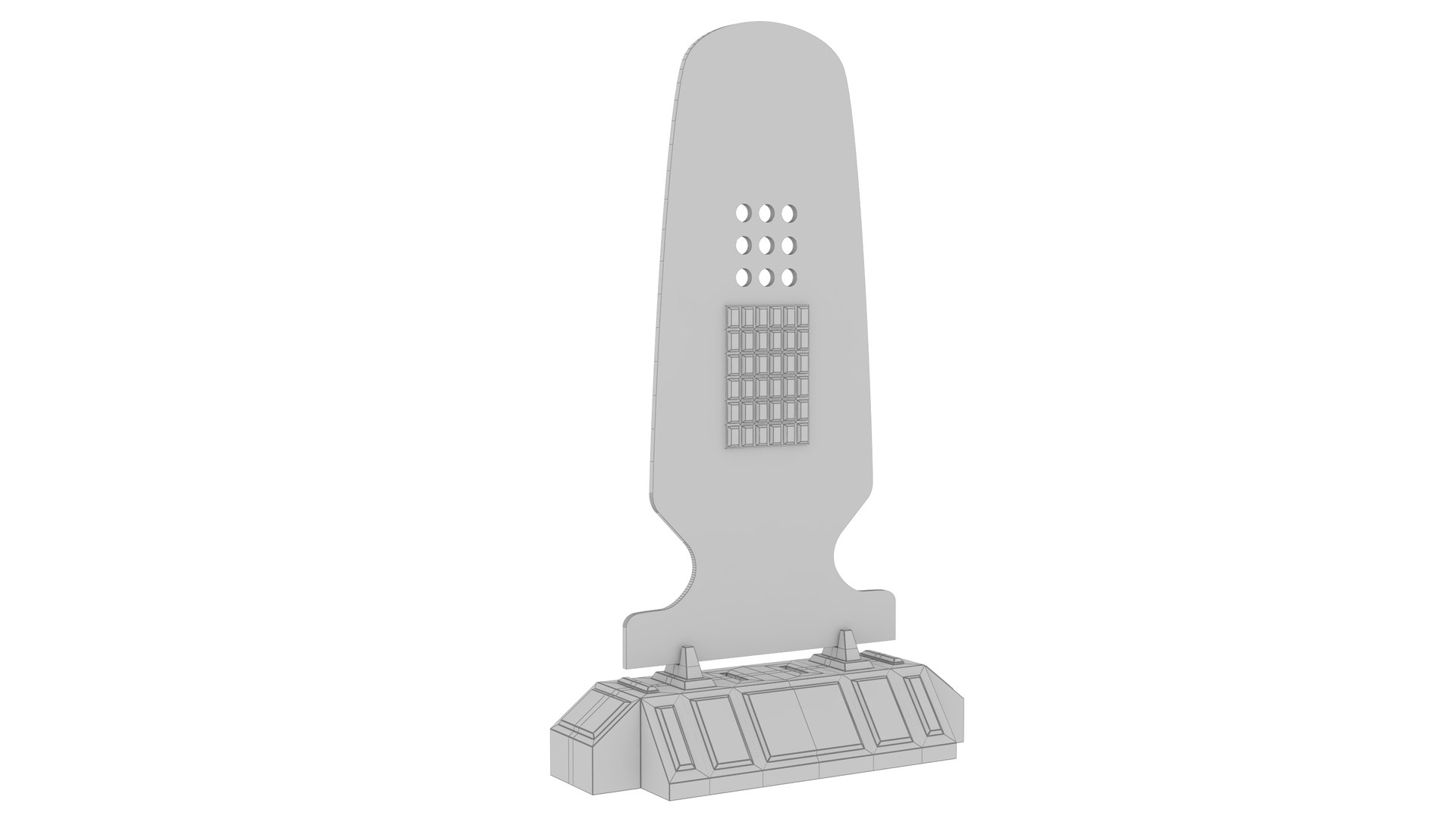 Warning Sign 3D Model - TurboSquid 2061611